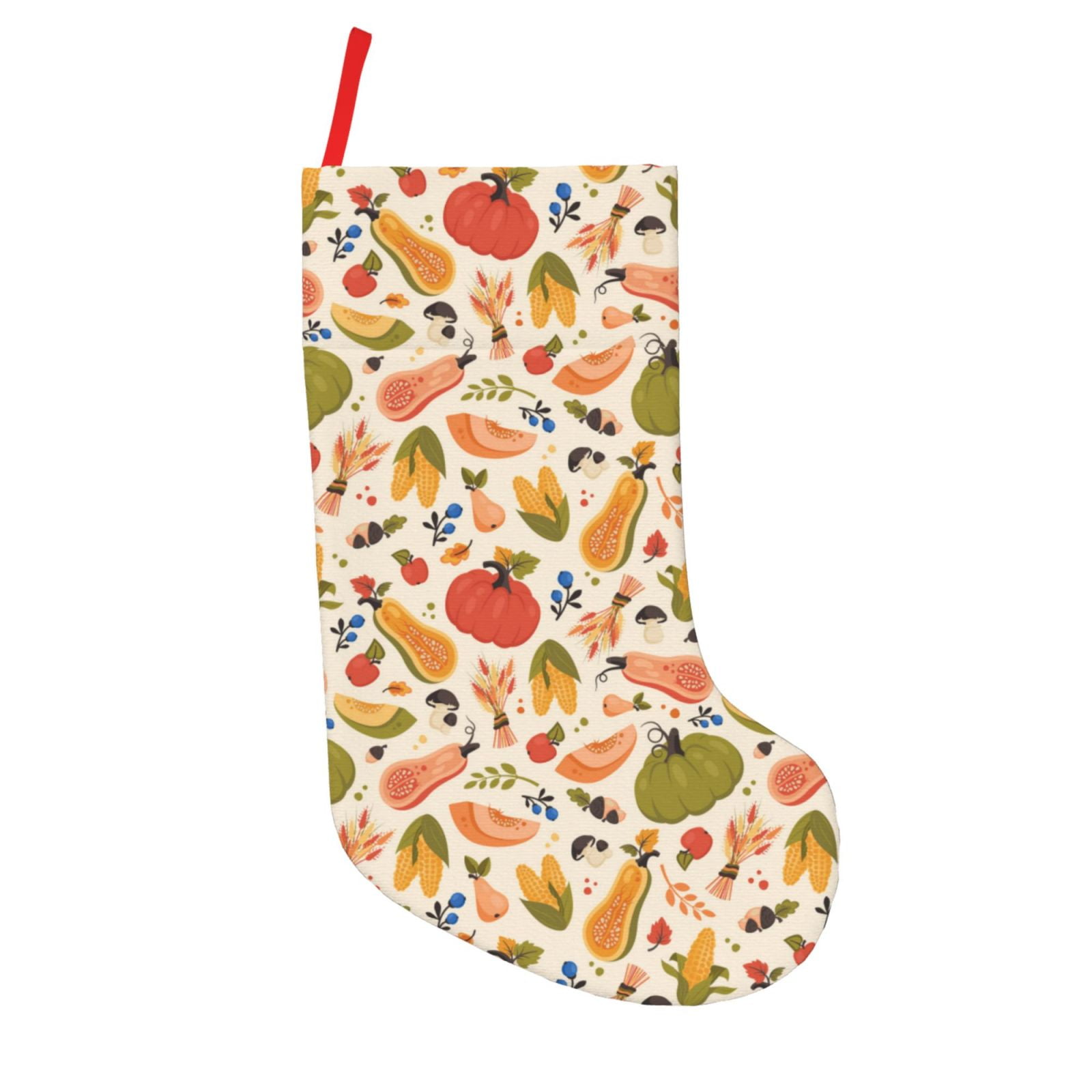Lukts Fall Pumpkin Print 18 Inches Christmas Stockings,Stocking Gifts ...