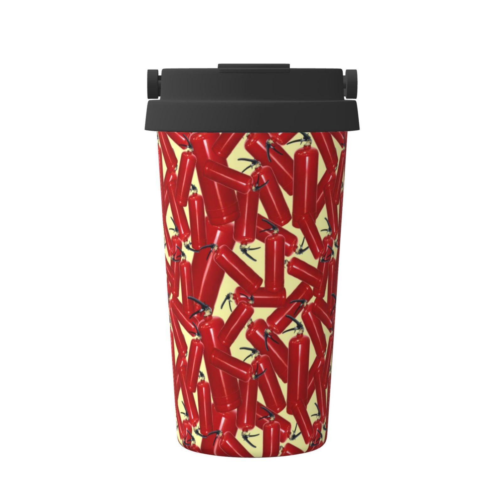 Lukts Fire Extinguisher for Portable Insulated Coffee Cup, Stainless ...