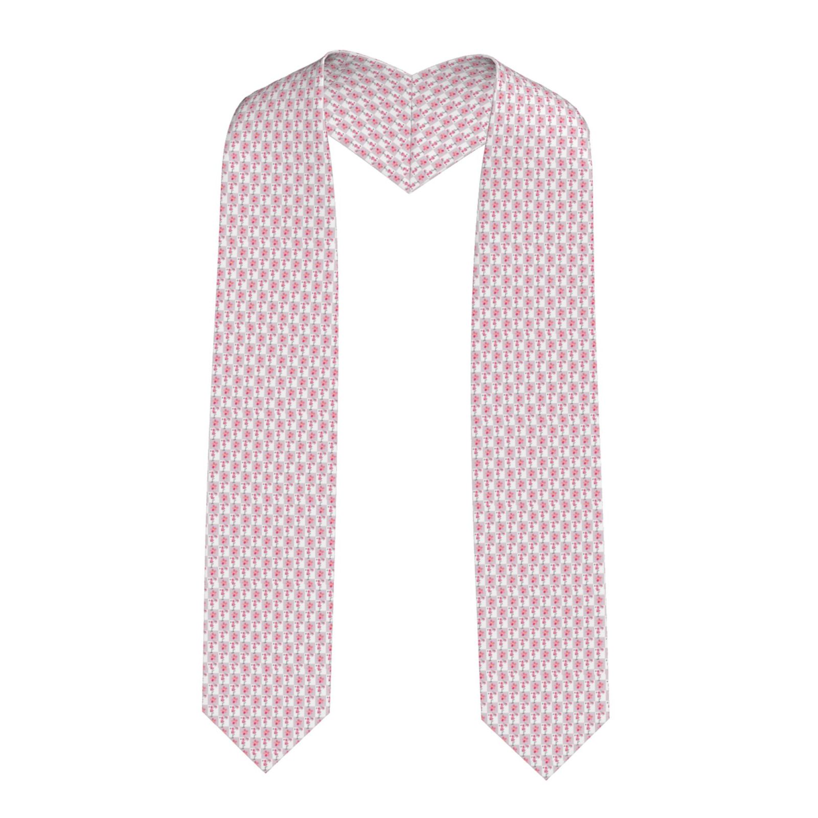 Lukts Flamingo On Checkered for Graduation Shawl Ribbon, Unisex 36x5.1 ...
