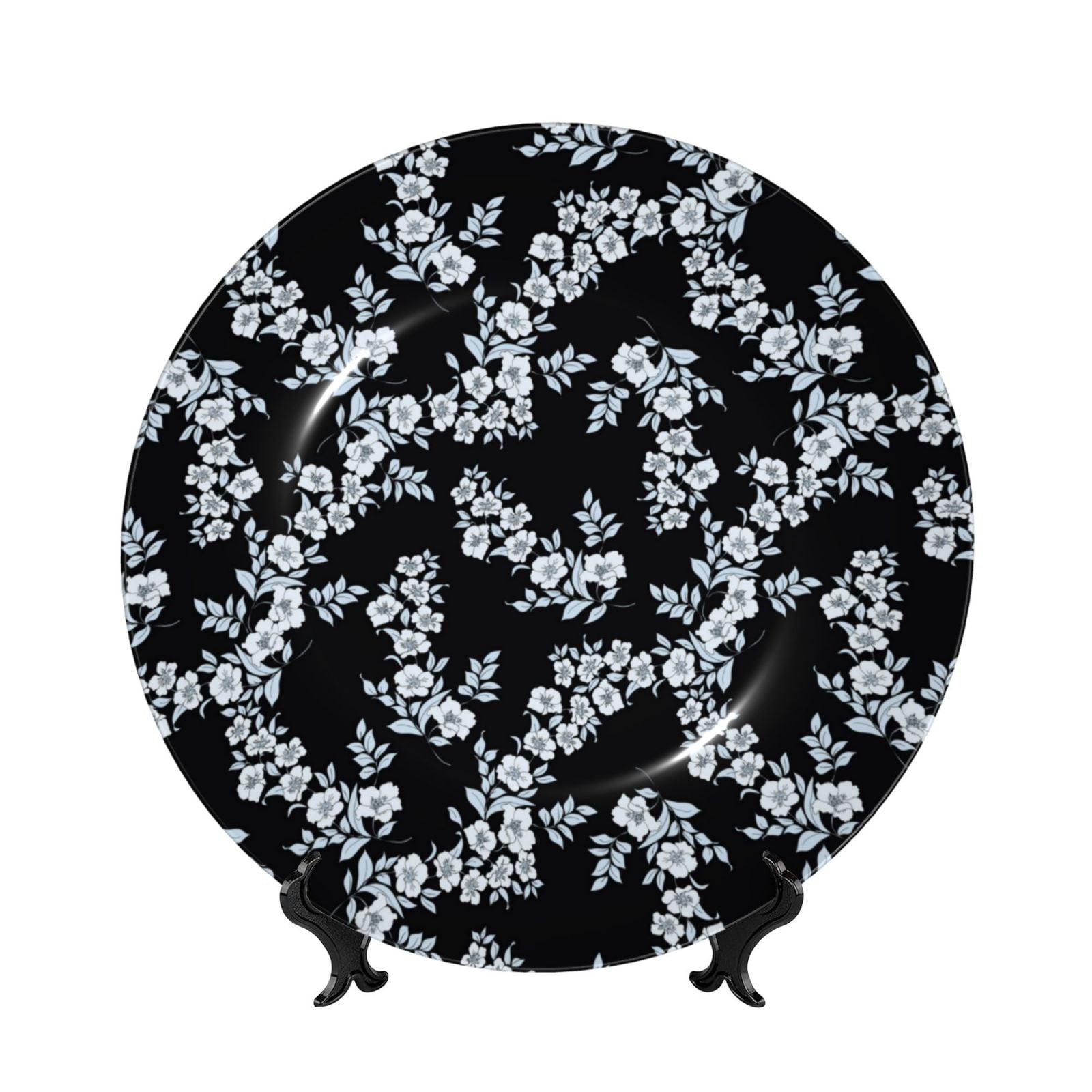 Lukts Flower for Bone China Decorative Plates, Ceramic Plates, Dinner ...