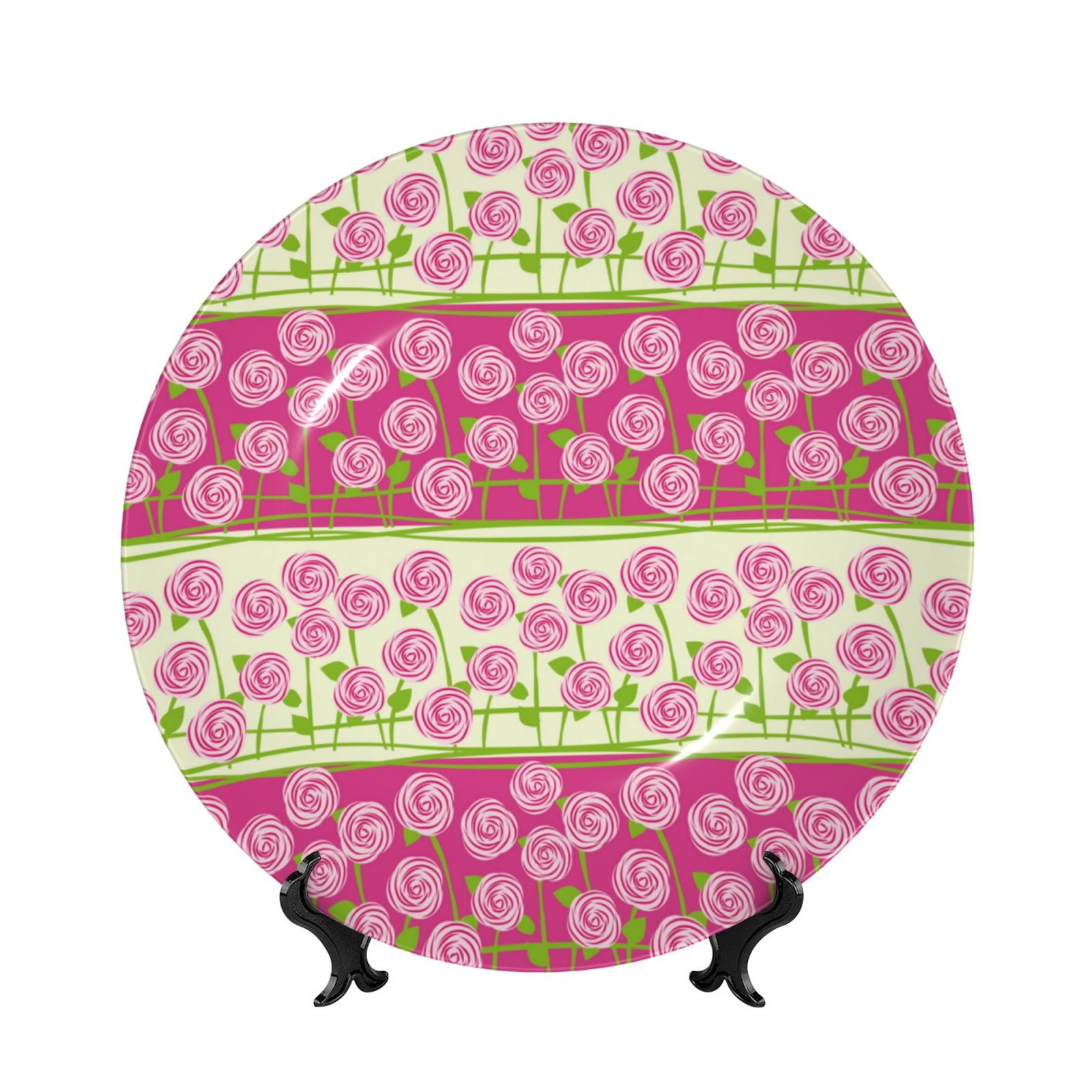 Lukts Flowers for Bone China Decorative Plates, Ceramic Plates, Dinner ...