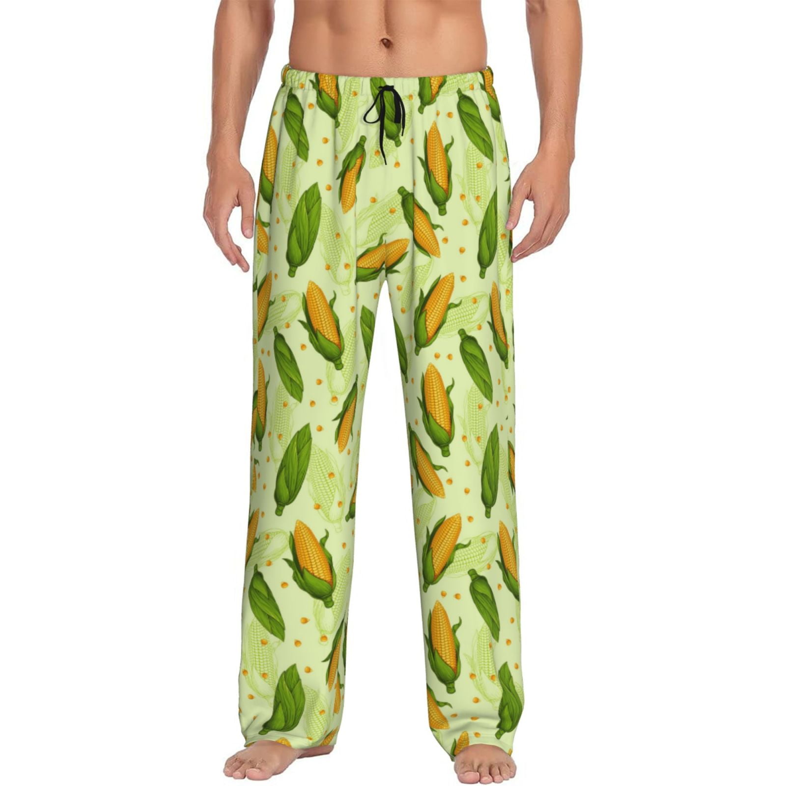 Lukts Fresh Corn for men - sleek Straight Pajama Pants, versatile ...