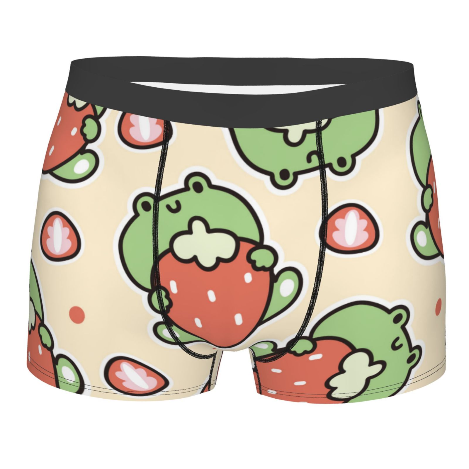 Lukts Frog Hold Strawberry Men'S Underwear Covered Waistband Boxer ...