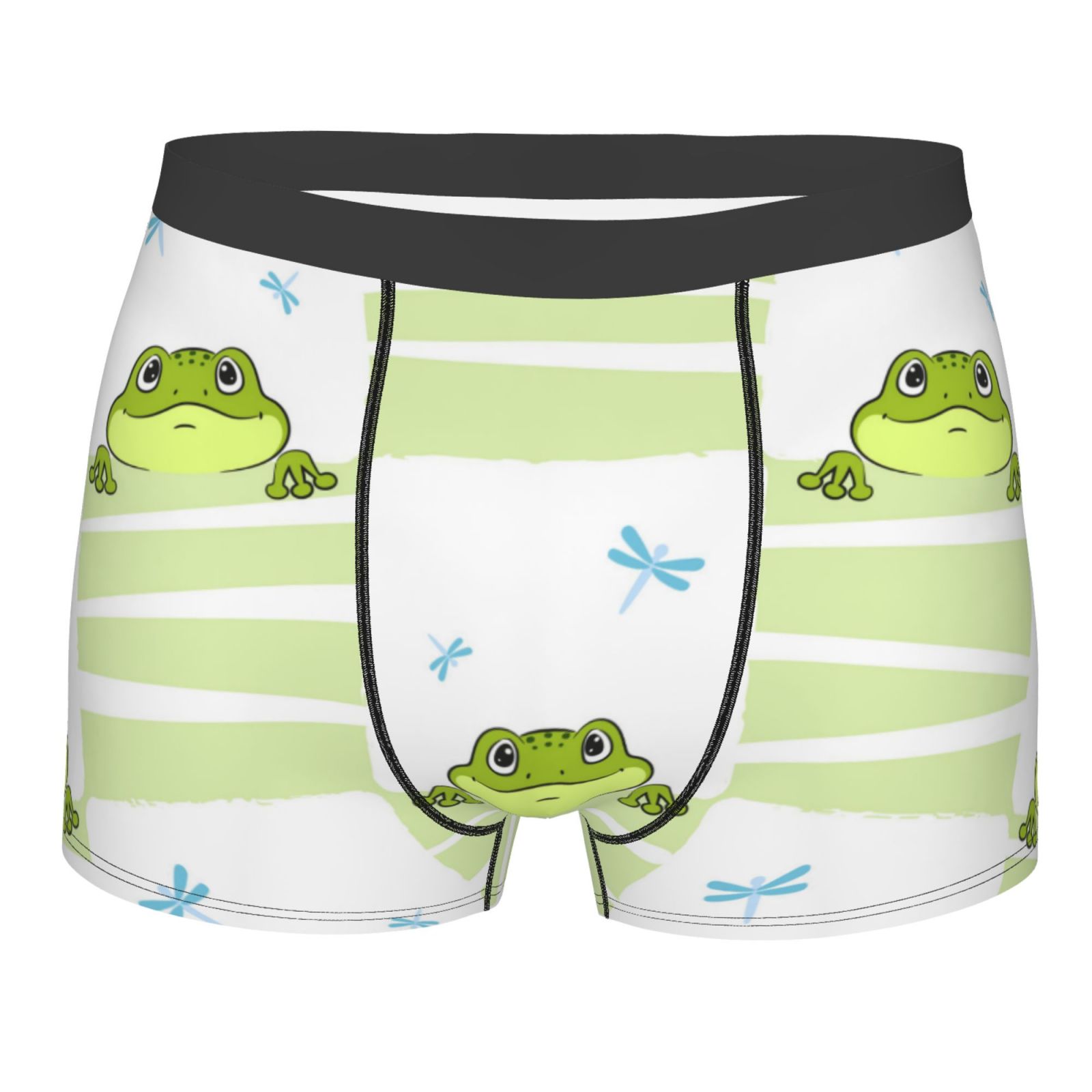 Lukts Frogs And Dragonflies Men'S Underwear Covered Waistband Boxer ...