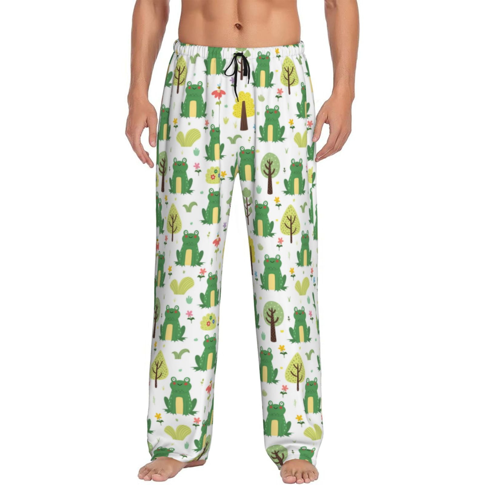 Lukts Funny Toad for Men - Sleek Straight Pajama Pants, Versatile ...