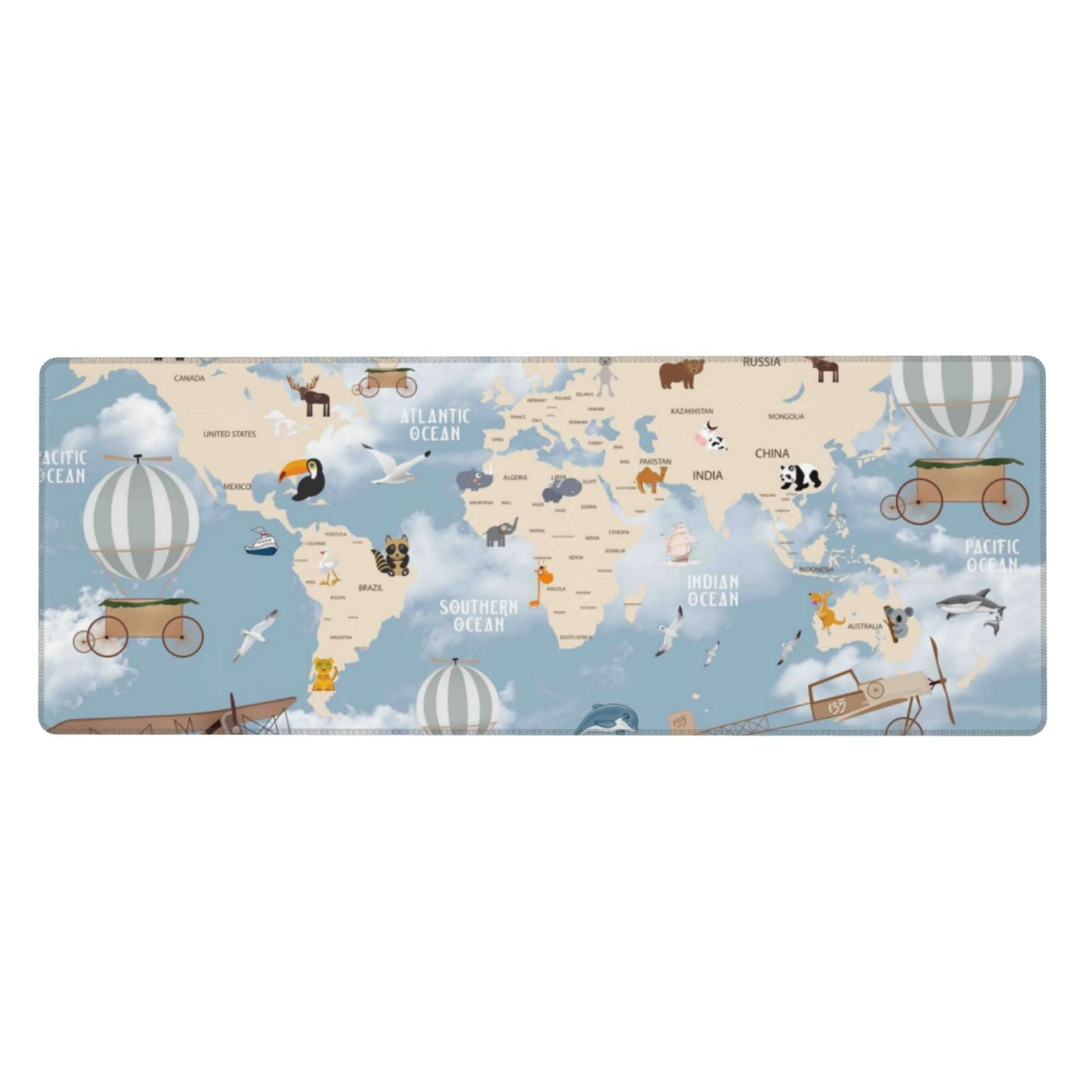 Lukts Gaming Mouse Pad, Large Non-Slip Rubber Base Mousepad, Keyboard ...