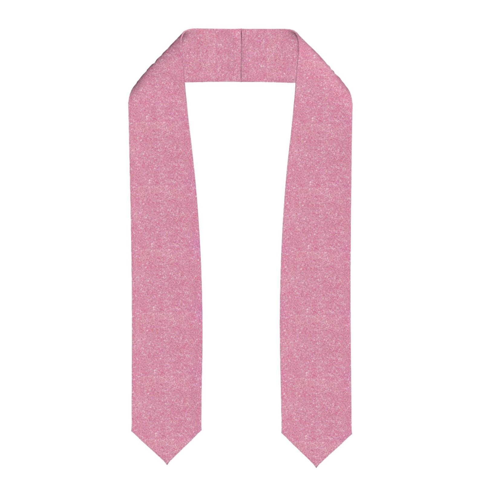 Lukts Glitter Pink for Graduation Shawl Ribbon, Unisex 36x5.1 Inch ...