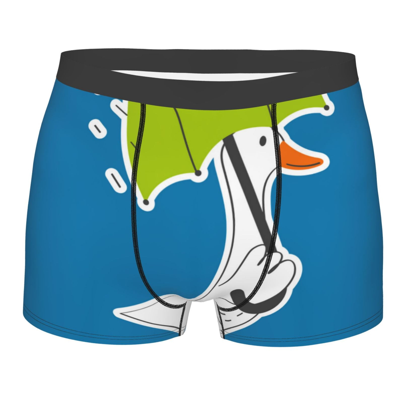 Lukts Goose Holding An Umbrella Men'S Underwear Covered Waistband Boxer ...