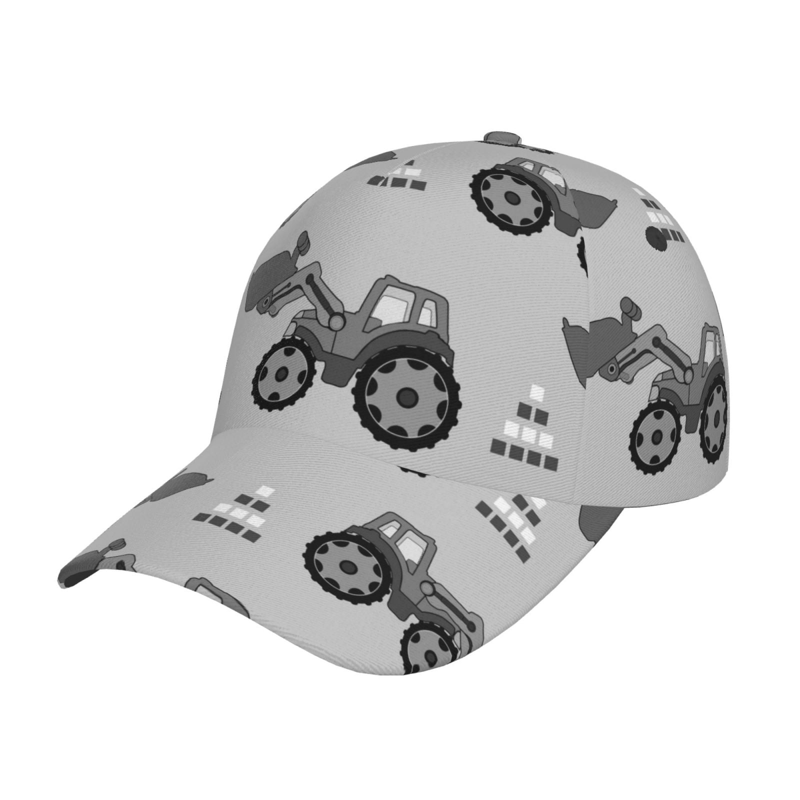 Lukts Gray Tractor Cap Hat For Men/Women,Unstructured/Cotton - Walmart.com