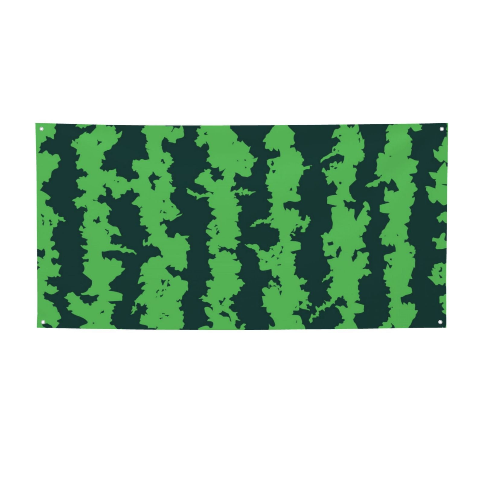 Lukts Green Stripes Of Watermelon Print Banners and Signs for Outdoor ...
