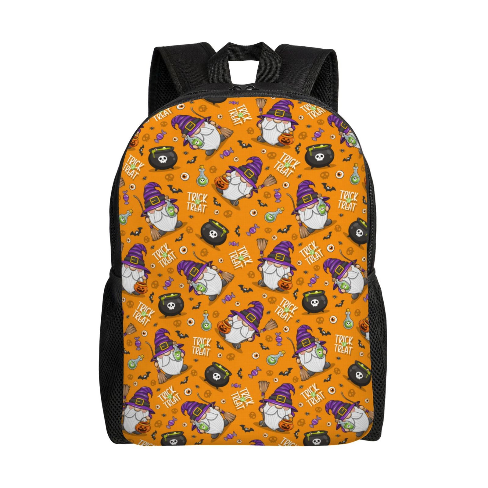 Lukts Halloween Witches Gnome Backpack for Travel, Sports, Beach, Work ...