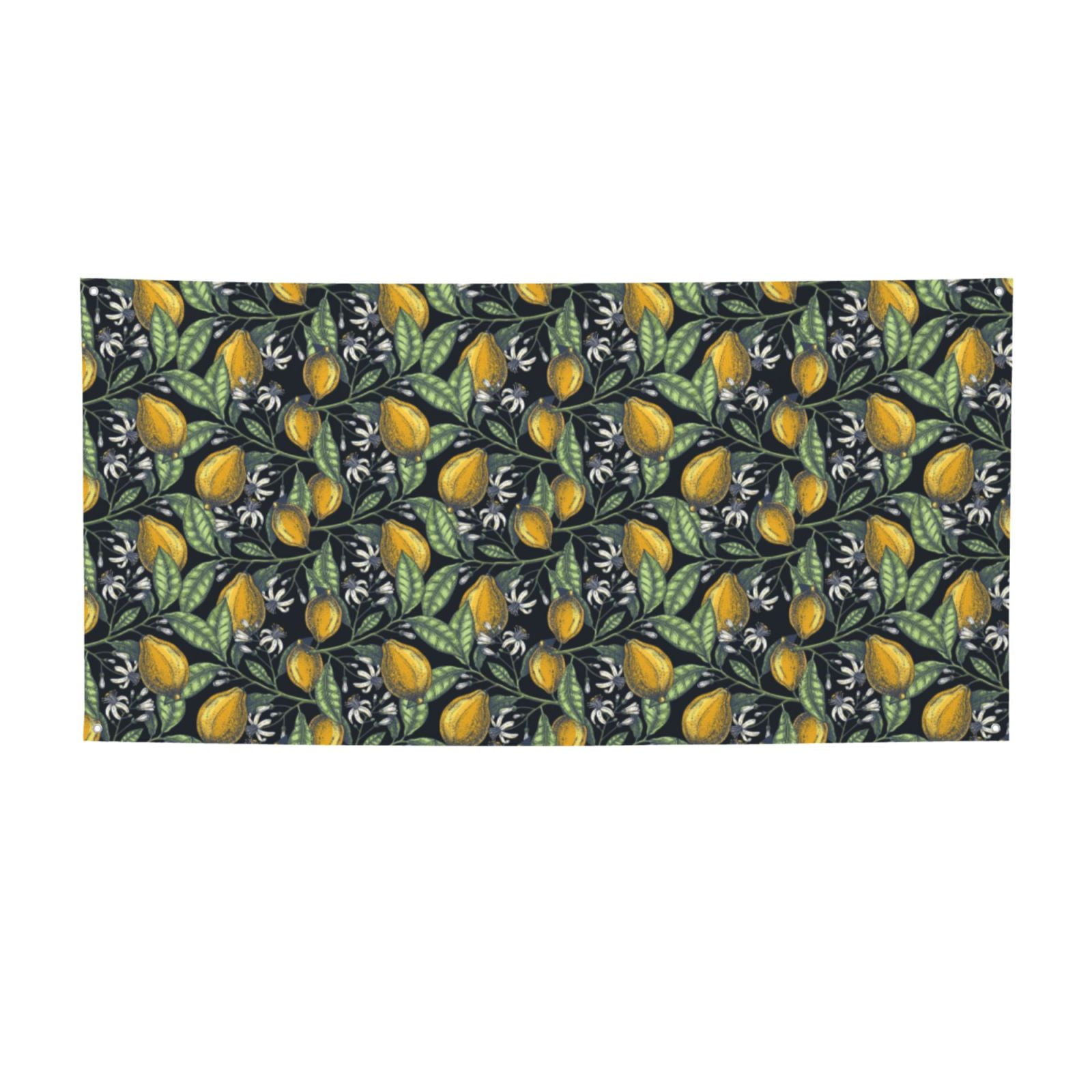 Lukts Hand Drawn Citrus Fruits Elegant Lemons Print Banners and Signs ...