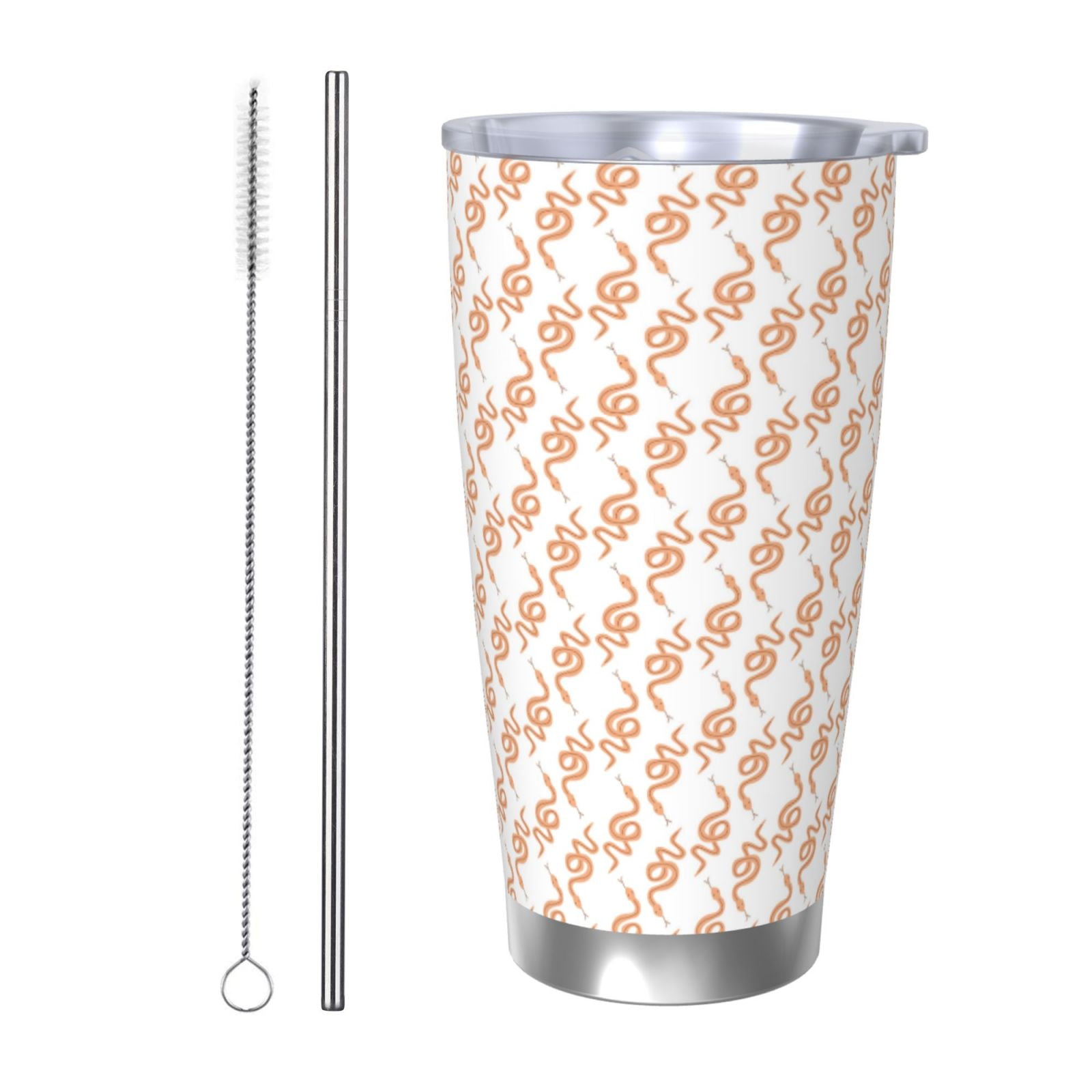 Lukts Hand Drawn Snake for 20OZ Car Cup, Stainless Steel Direct ...