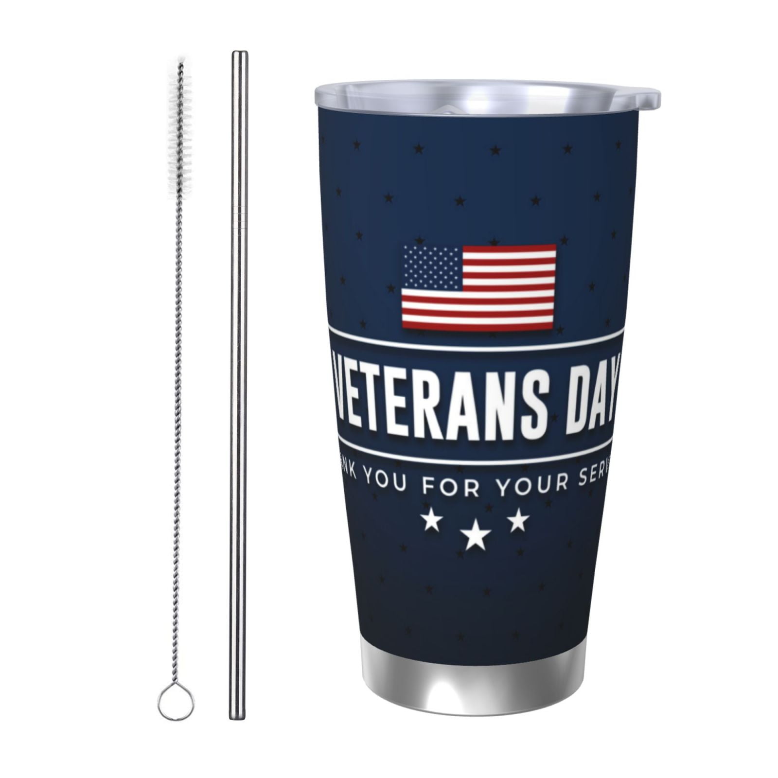 Lukts Happy Veterans Day for 20OZ Car Cup, Stainless Steel Direct ...