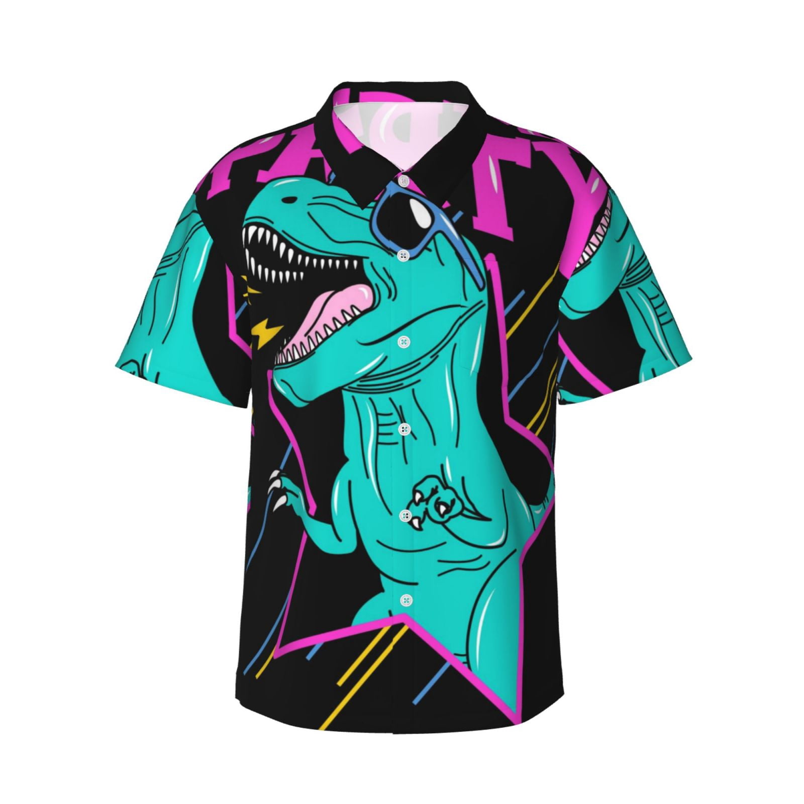 Lukts Hawaiian Shirt For Men,Unisex Summer Beach Casual Short Sleeve ...