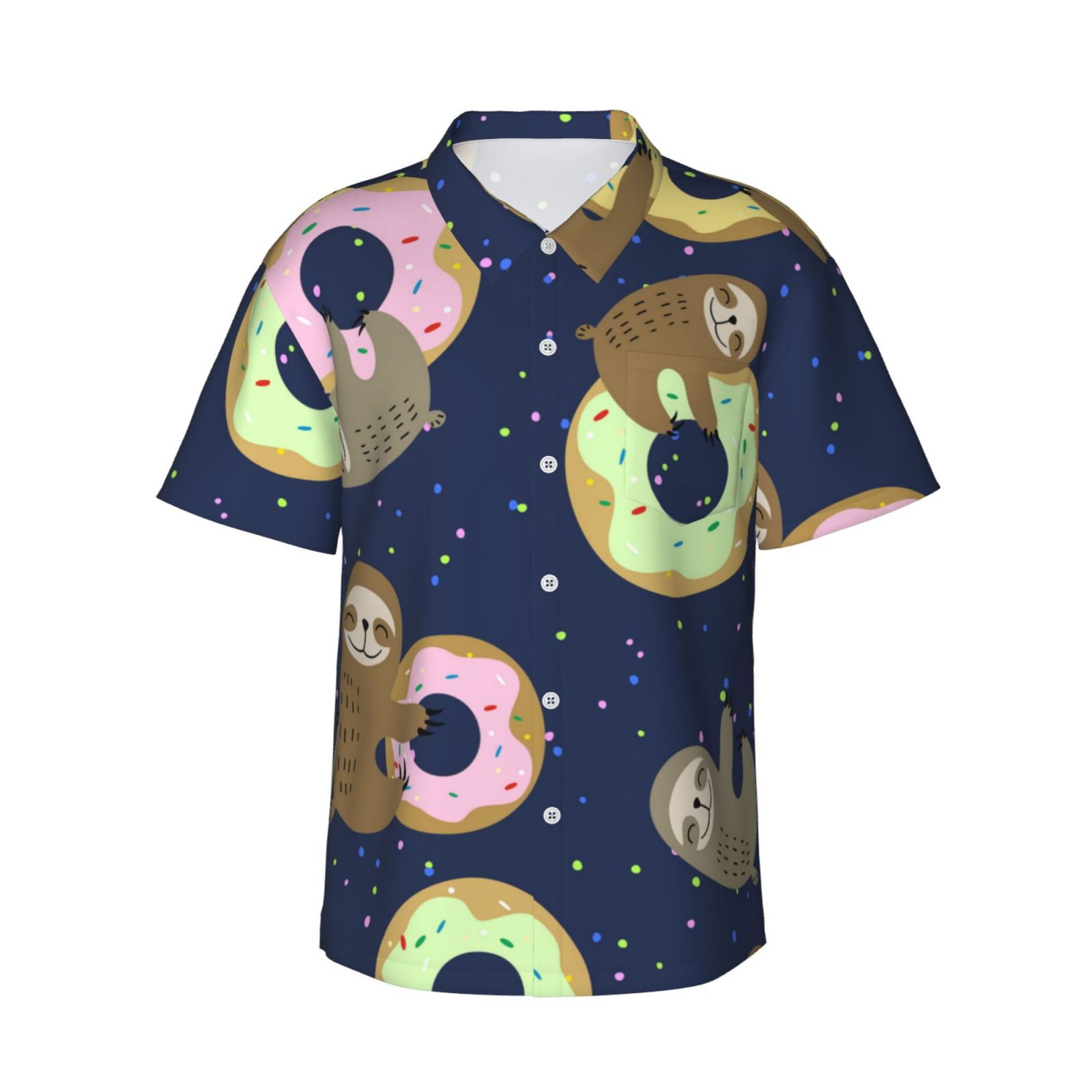 Lukts Hawaiian Shirt For Men,Unisex Summer Beach Casual Short Sleeve ...