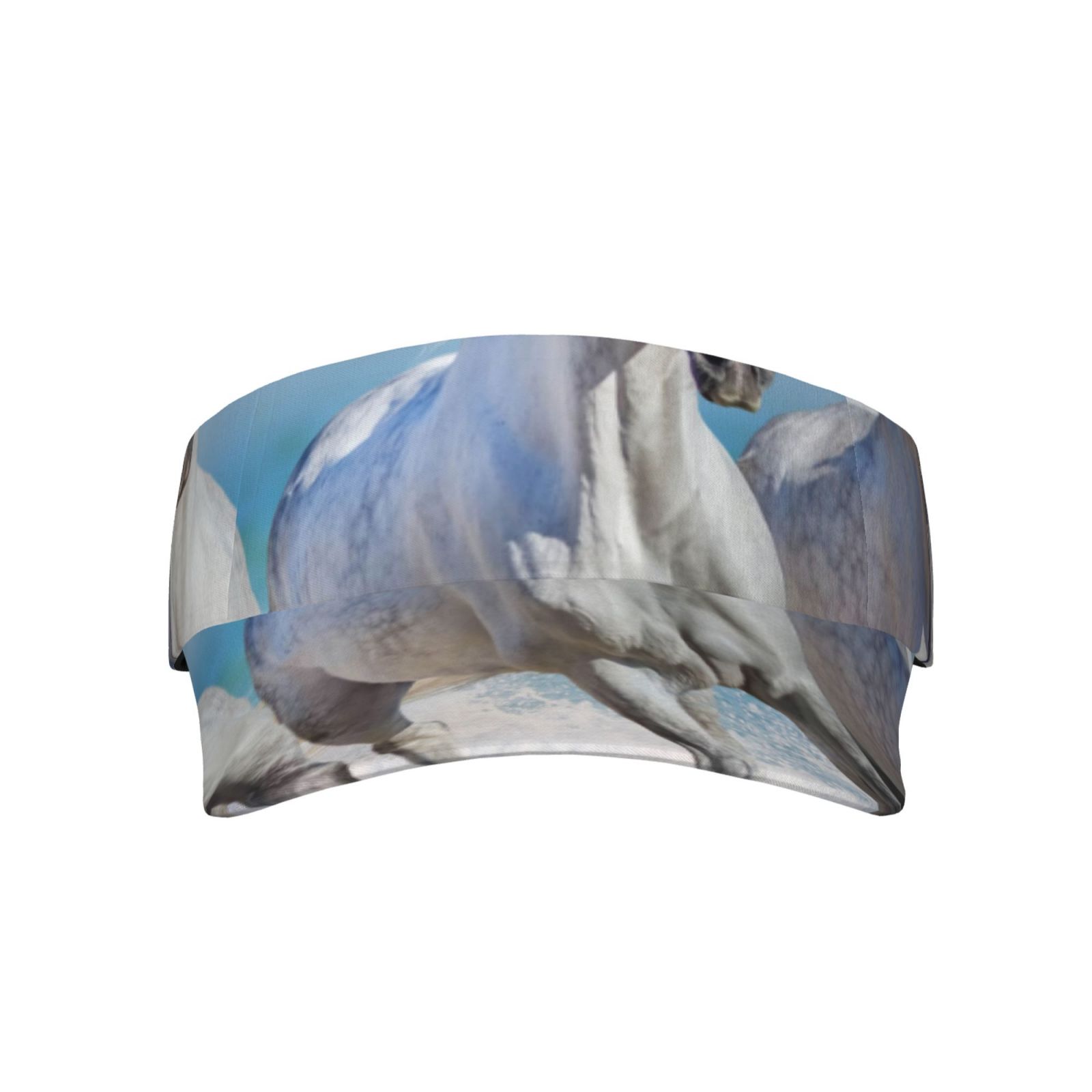Lukts Horses Running Through The Water Sun Sports Visor Adjustable Cap ...