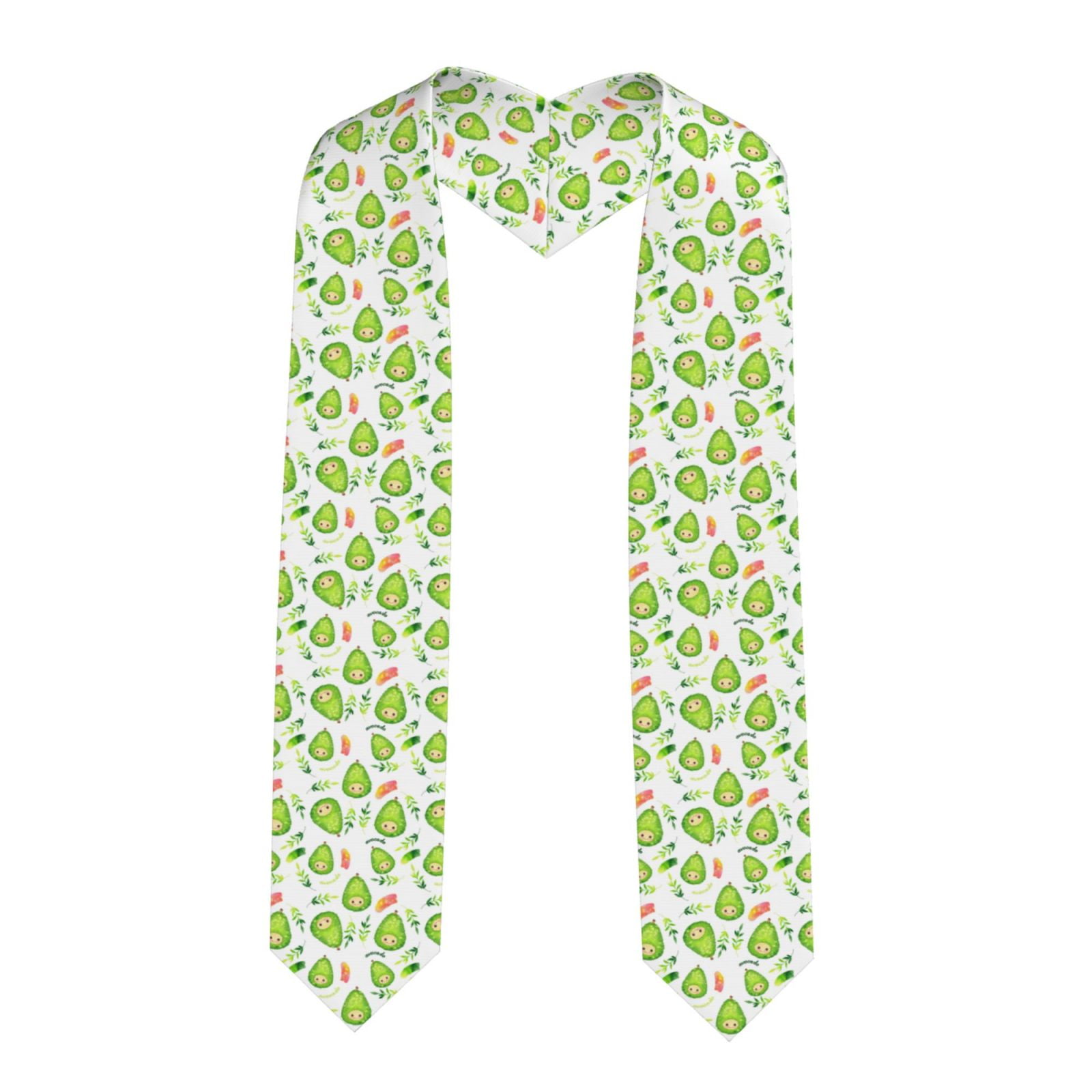 Lukts Kawaii Avocado for Graduation Shawl Ribbon, Unisex 36x5.1 Inch ...