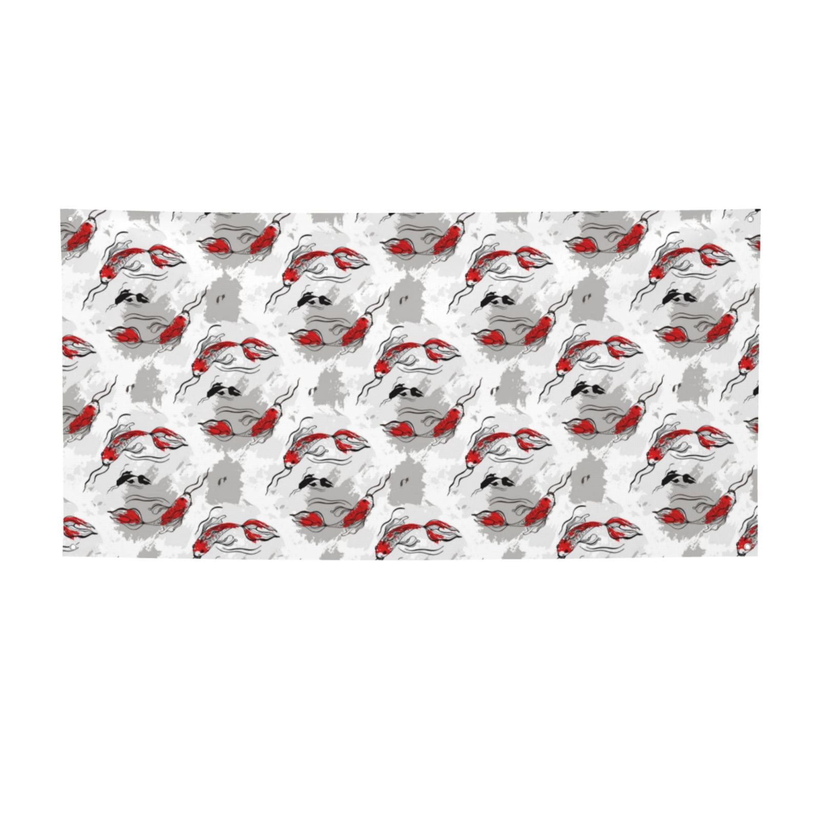 Lukts Koi Fish Print Banners and Signs for Outdoor,Celebration ...