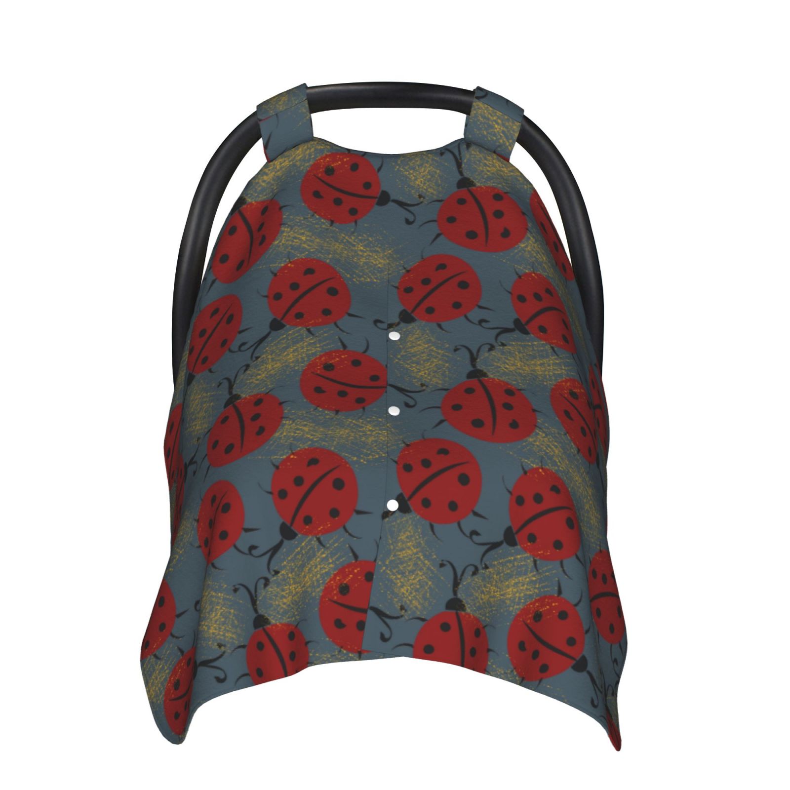 Lukts Ladybug Car Seat Covers For Babies,Baby Car Seat Canopy Carrier ...
