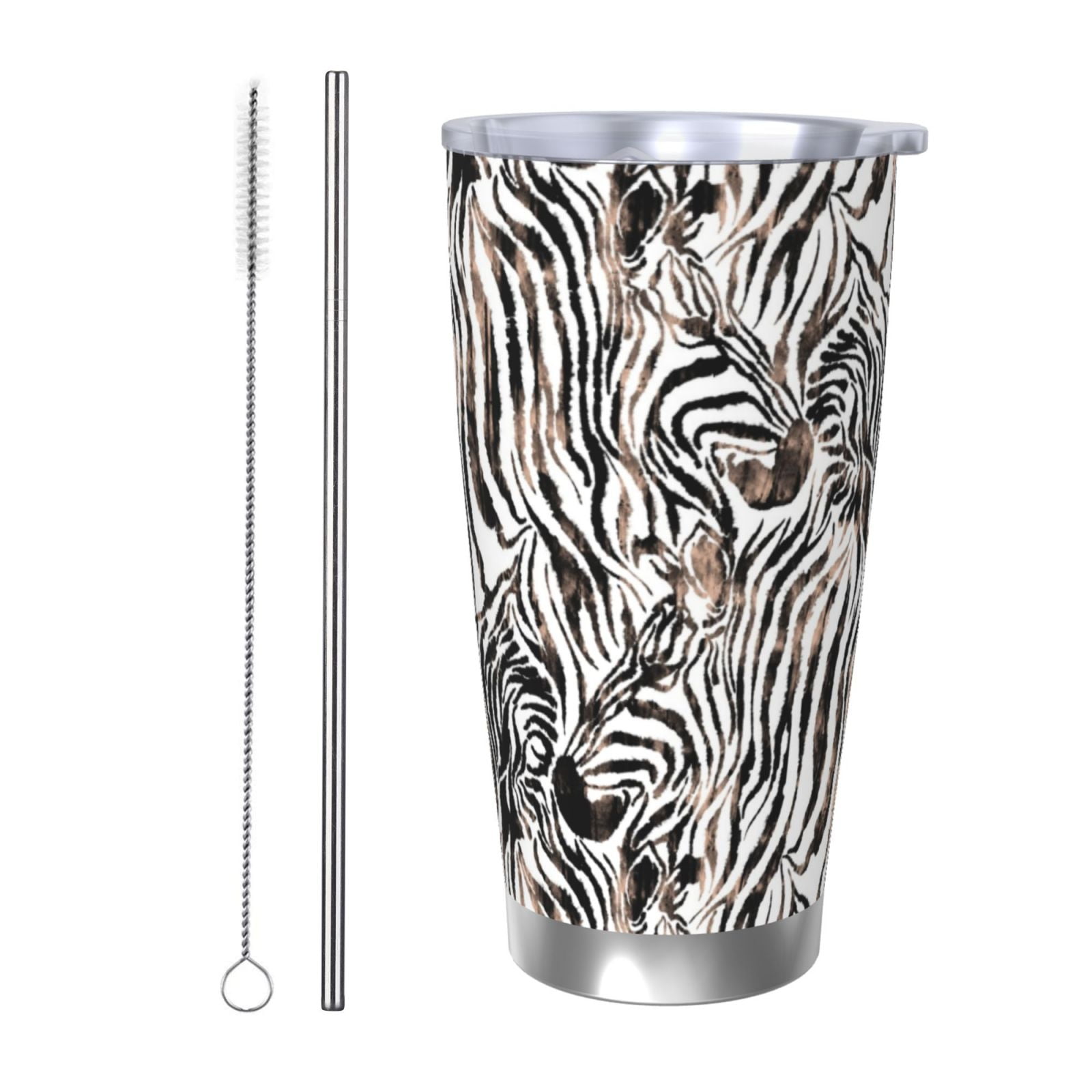 Lukts Leopard And Zebra for 20OZ Car Cup, Stainless Steel Direct ...