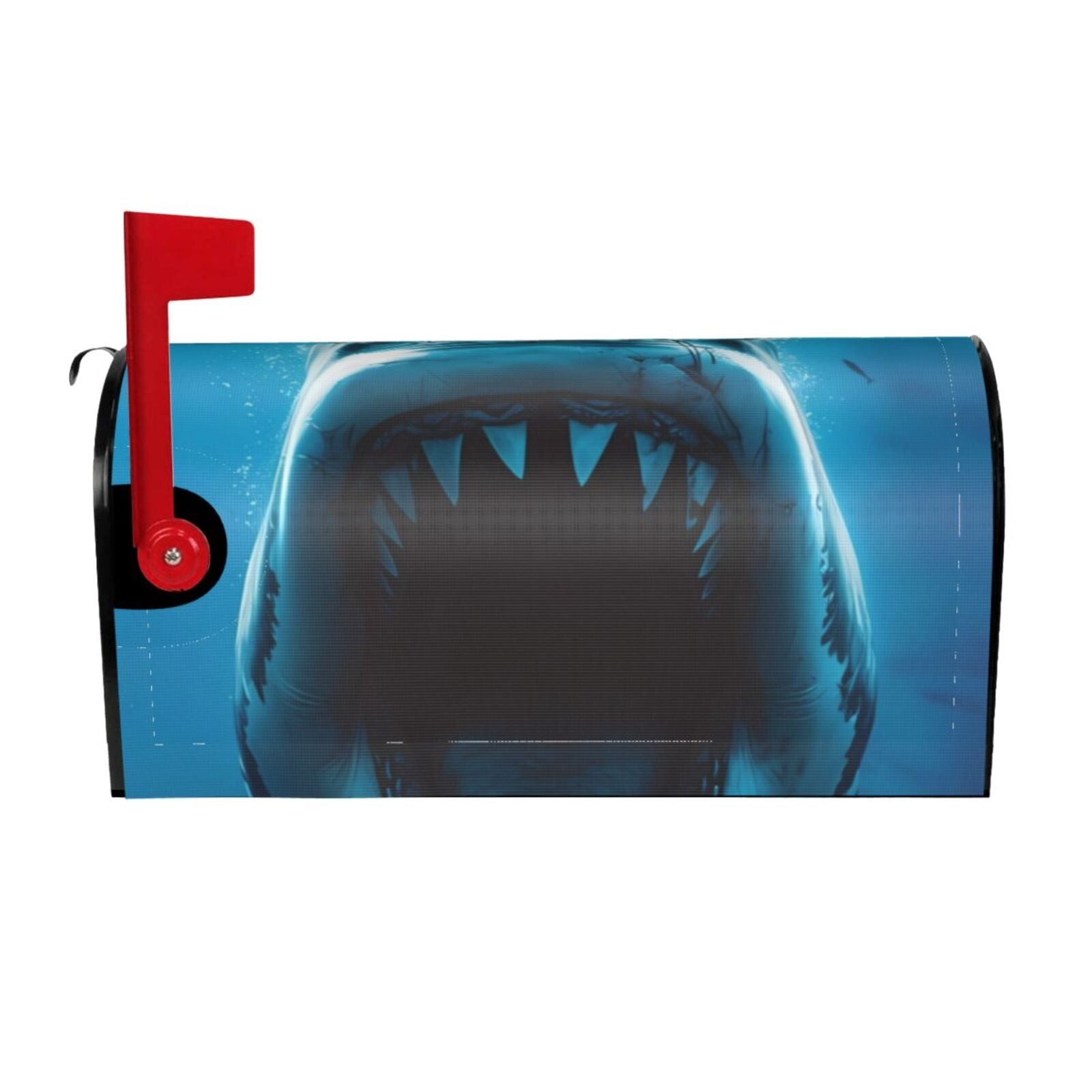 Lukts Mailbox Covers Magnetic Open-Mouthed Shark Mailbox Cover for ...
