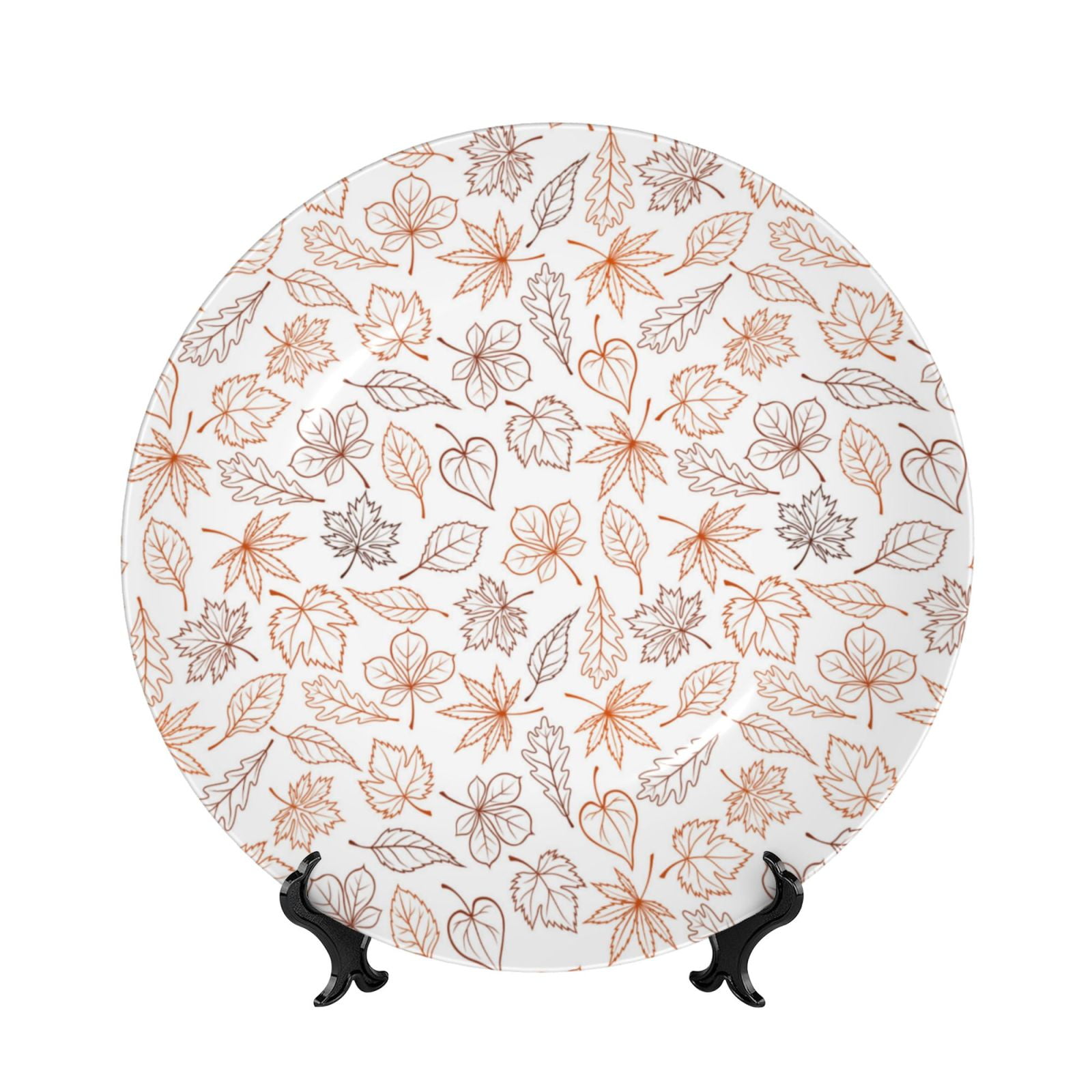 Lukts Maple Leaves for Bone China Decorative Plates, Ceramic Plates ...