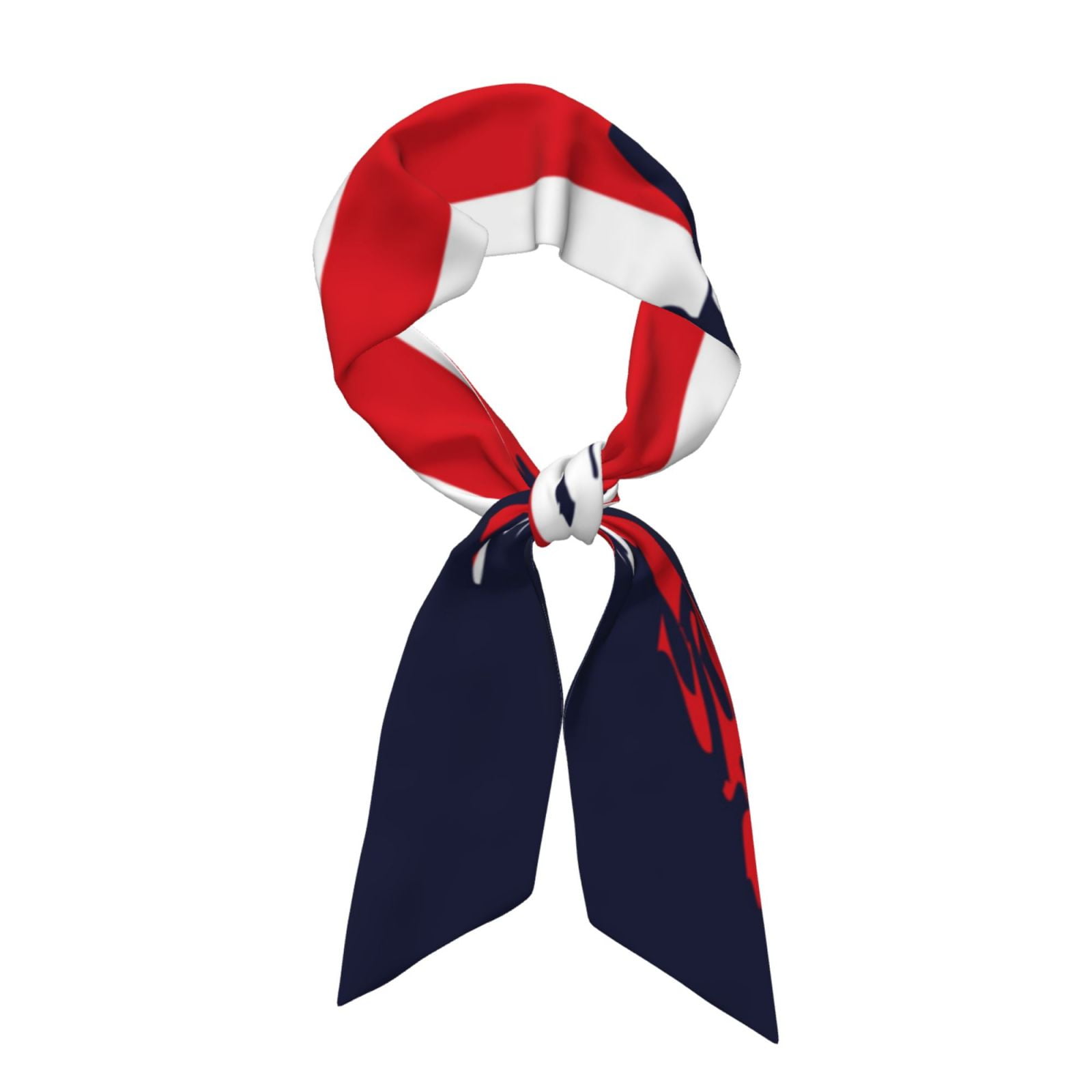 Lukts Memorial Day Pattern Scarf Ribbon Neck Scarf Satin Scarf ...