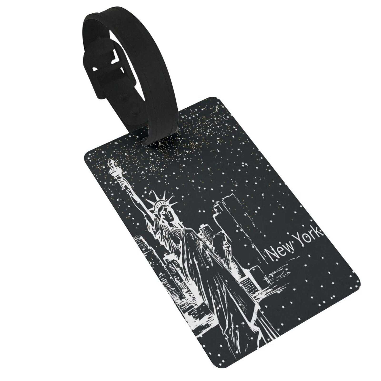 Lukts New York City1 for Luggage Tag Hang Tag, PVC Travel Bag ID Tag ...