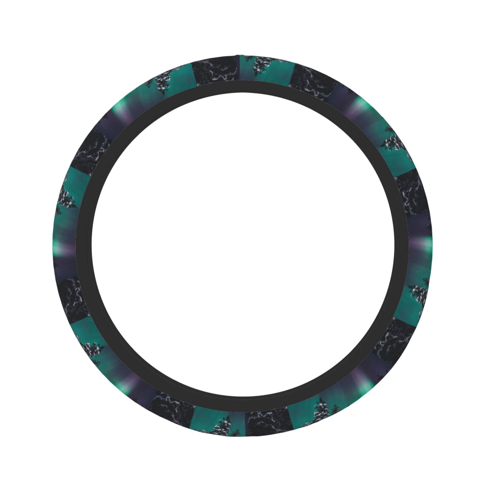 Lukts Northern Lights 2 teering Wheel Cover,Stretch Elastic Universal ...