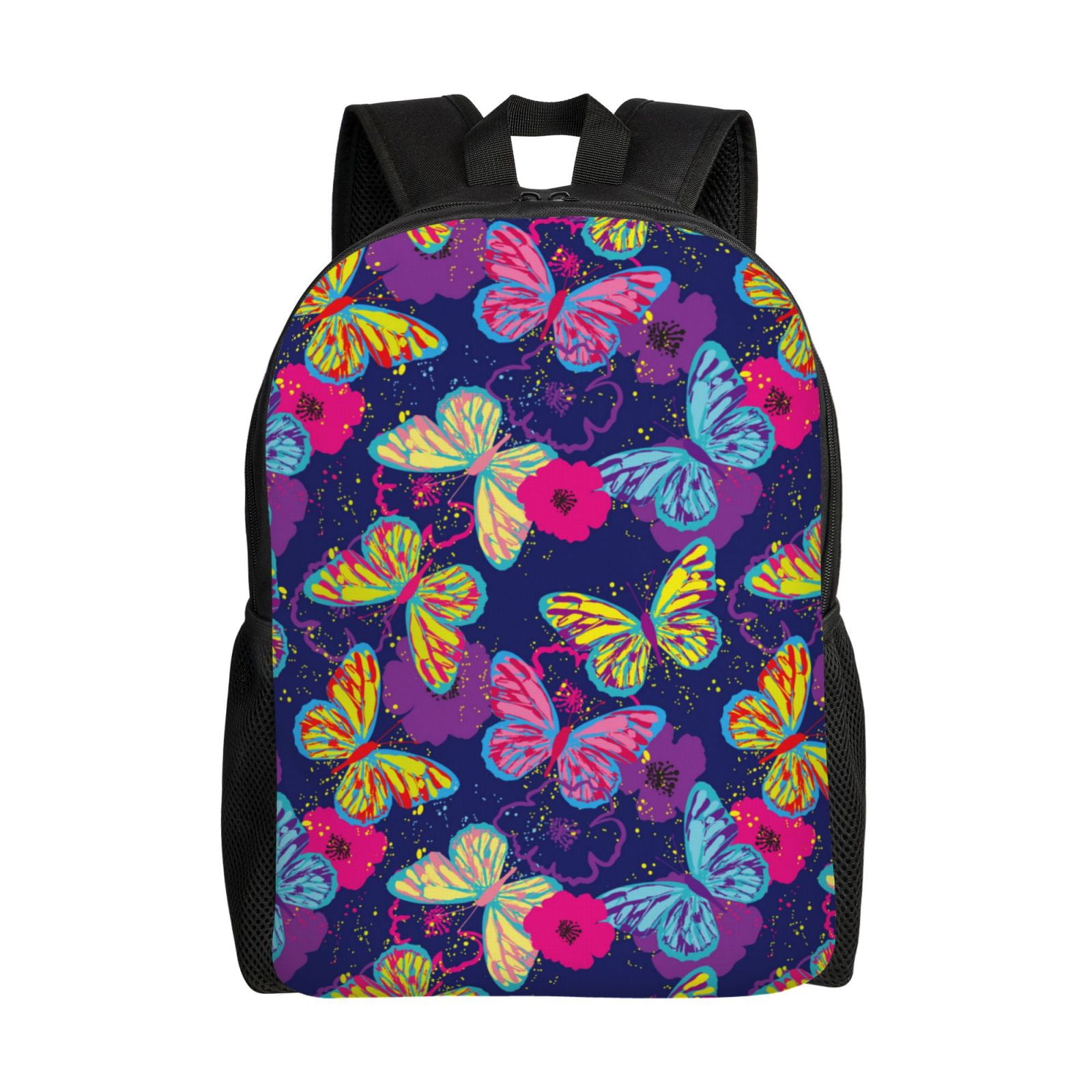 Lukts Paint Butterflies Backpack for Travel, Sports, Beach, Work ...