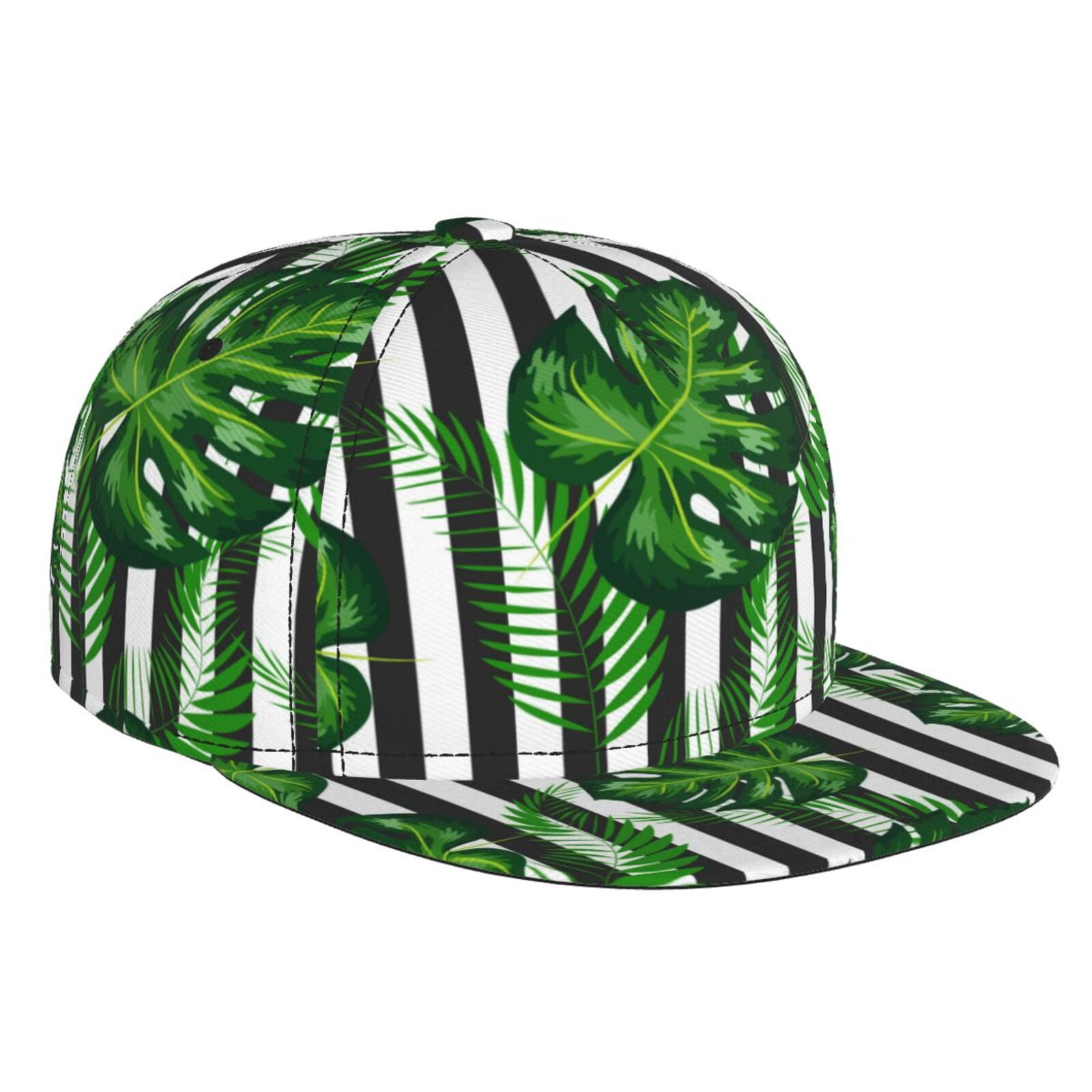 Lukts Palm Greenery for Flat Brim Baseball Cap, Sun Protection, UV ...