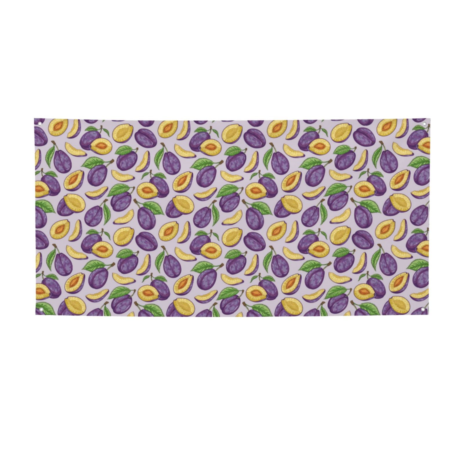 Lukts Plum Print Banners and Signs for Outdoor,Celebration Decorations ...
