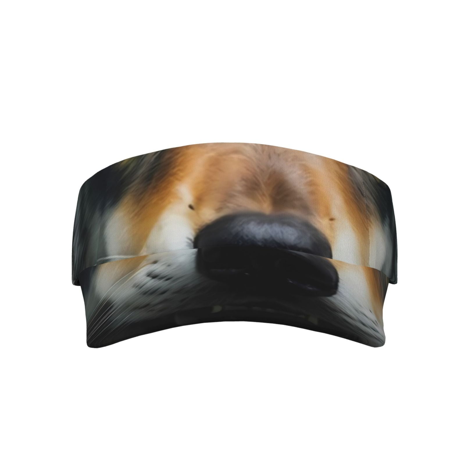 Lukts Realistic Style Colorful Wolf Sun Sports Visor Adjustable Cap for ...