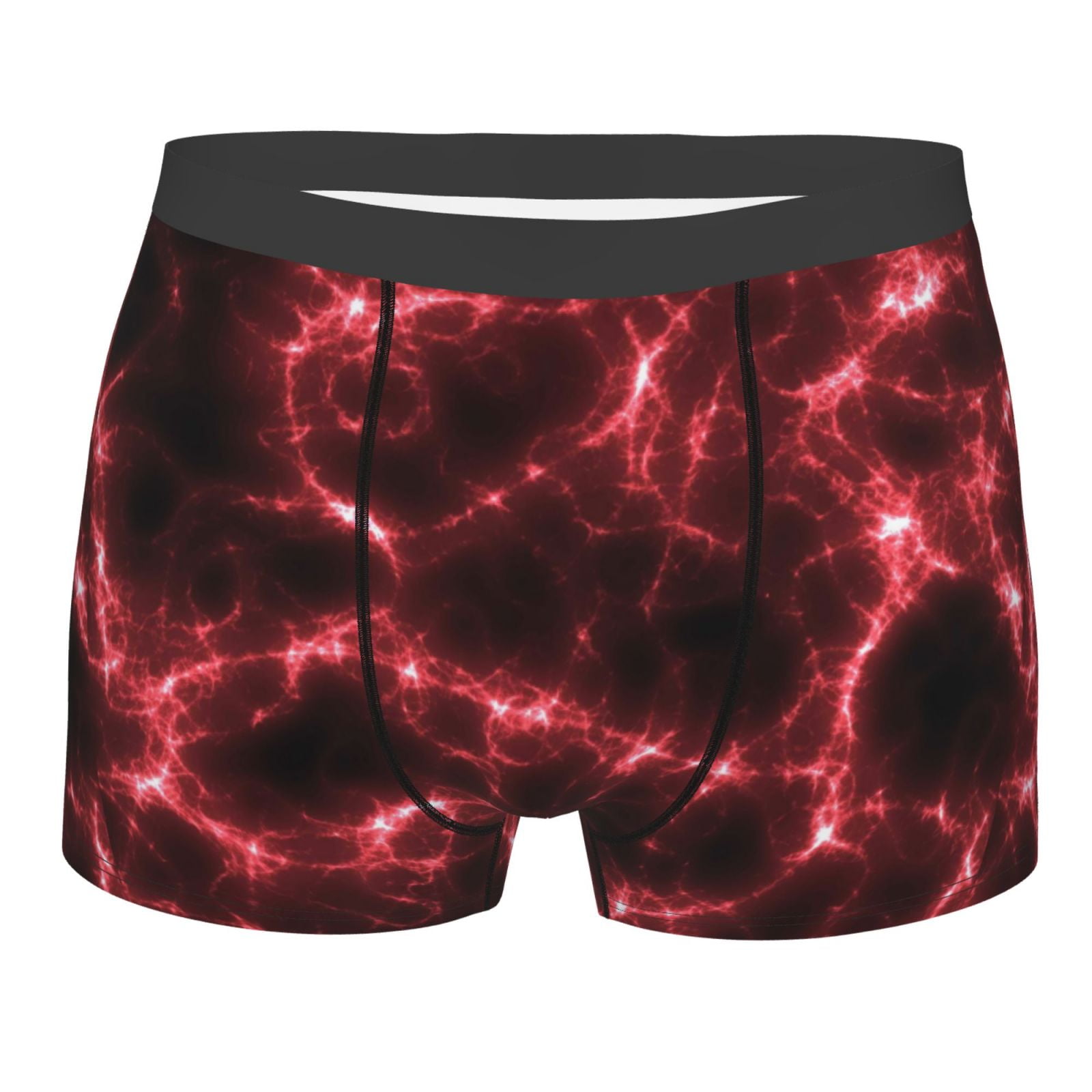 Lukts Red Line Men'S Underwear Covered Waistband Boxer Briefs - Walmart.com
