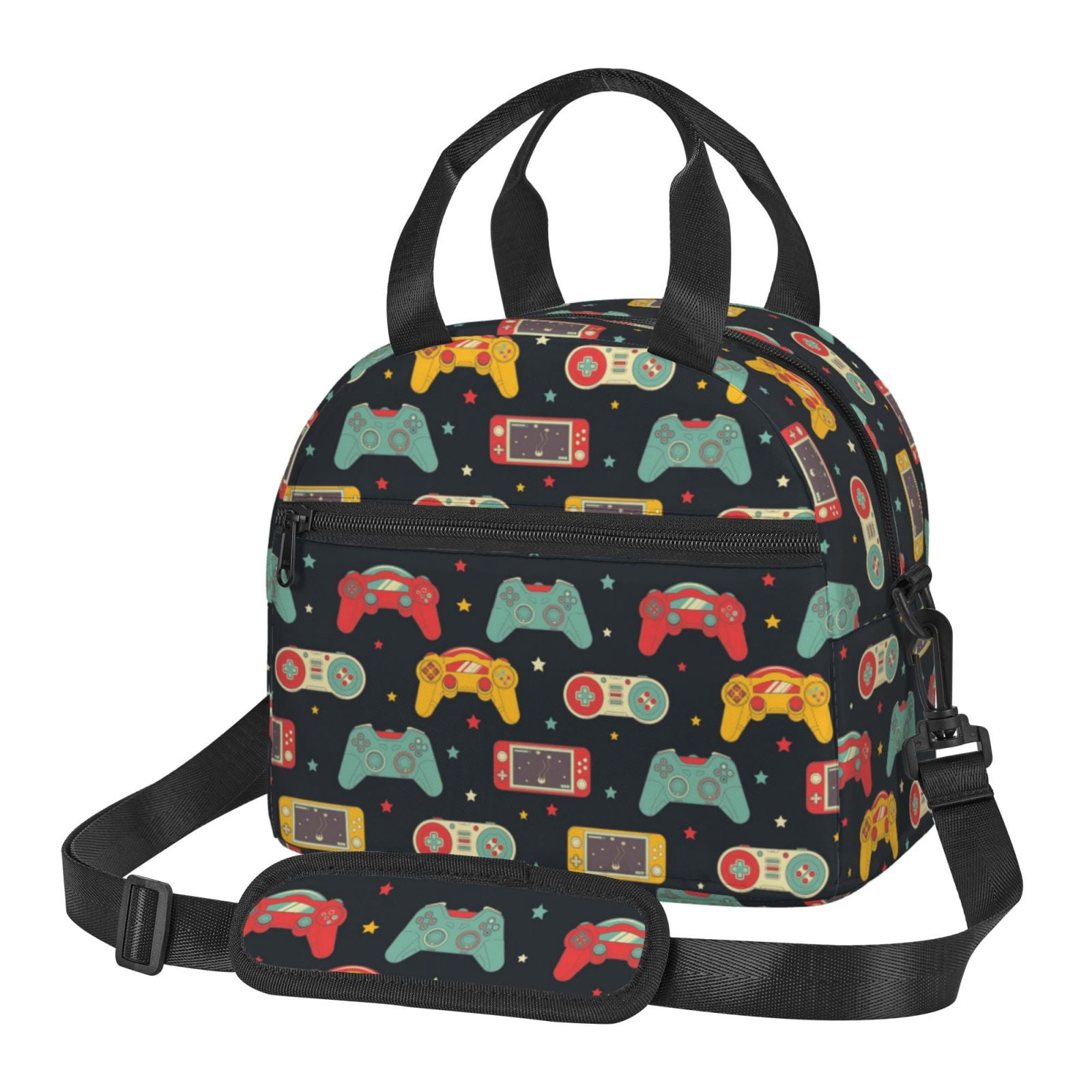 Lukts Retro Video Game for Insulated Lunch Box, Lunch Bag Lunch Cag for ...