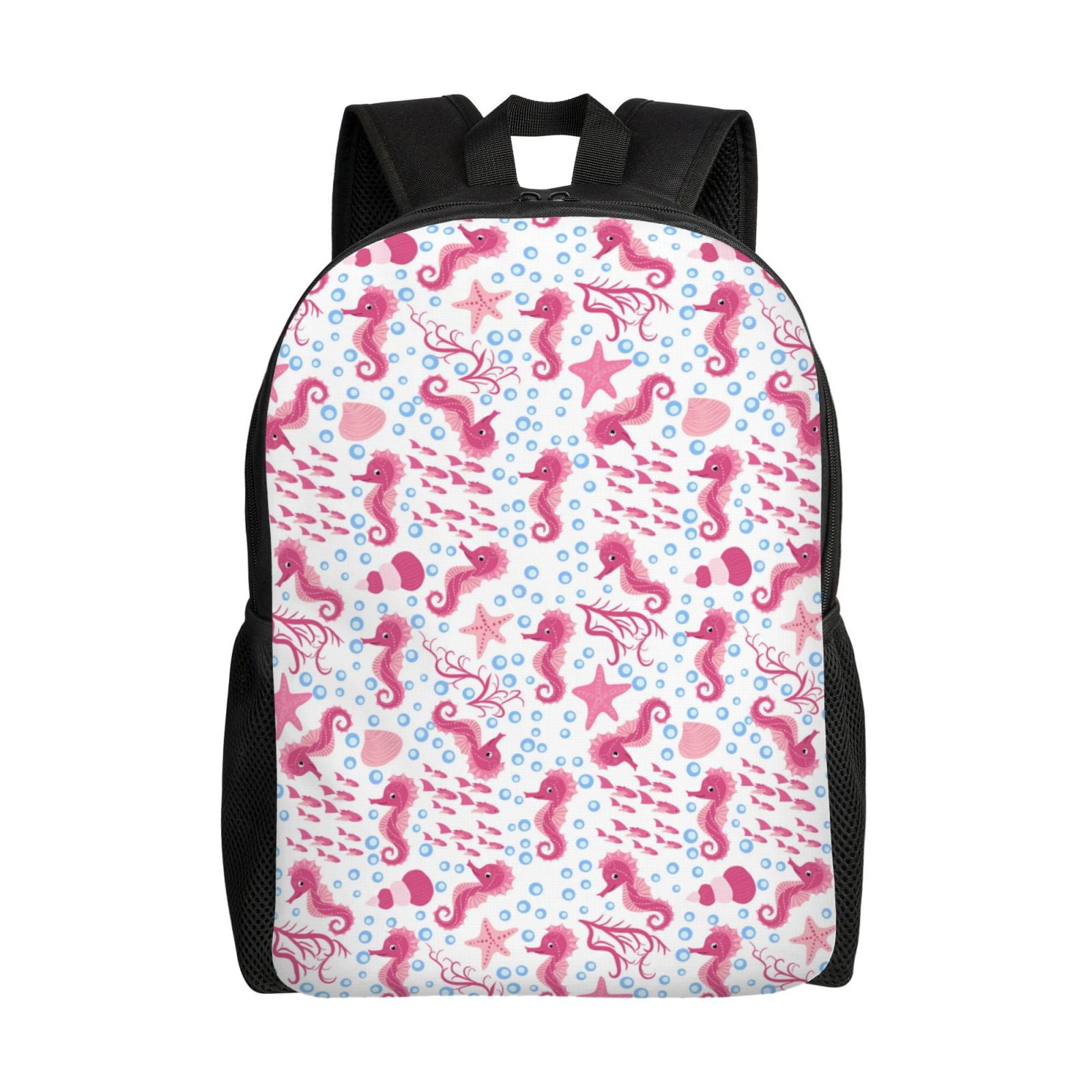 Lukts Seahorse and Starfish Backpack for Travel, Sports, Beach, Work ...