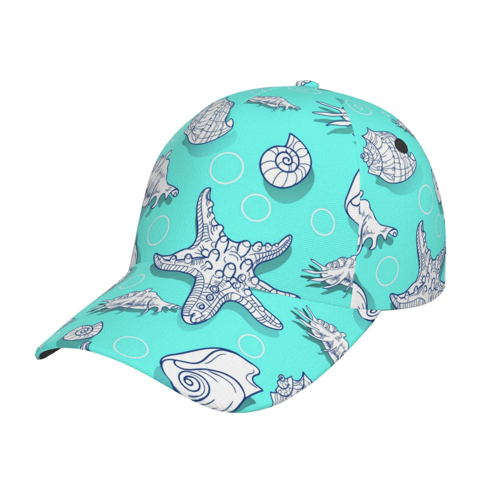 Lukts Seashell And Starfish Cap Hat For Men/Women,Unstructured/Cotton ...