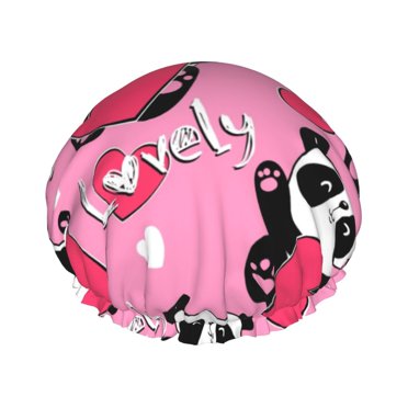 Spa Sister Bouffant Shower Cap Leopard Print - Walmart.com