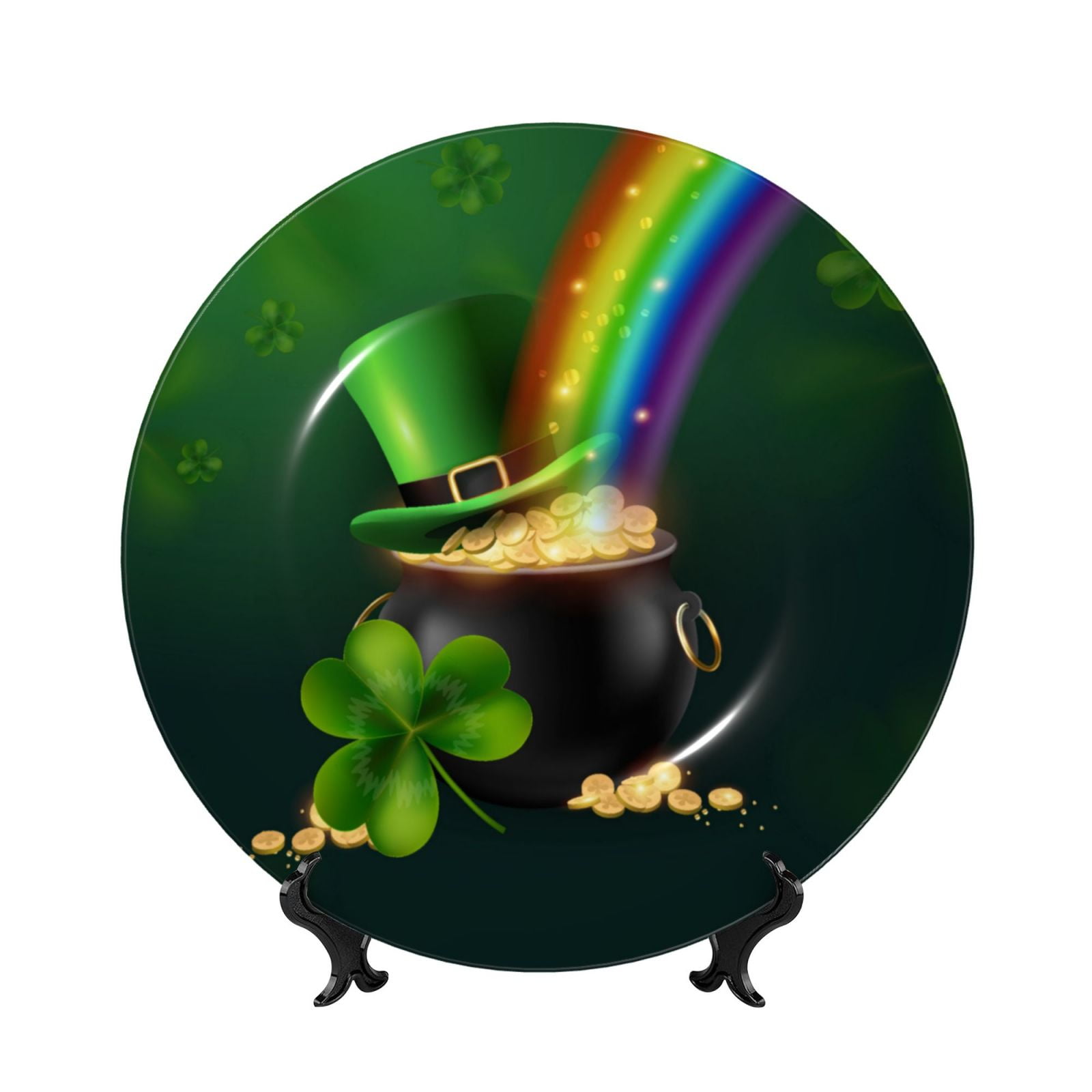 Lukts St. Patrick's Day4 for Bone China Decorative Plates, Ceramic ...