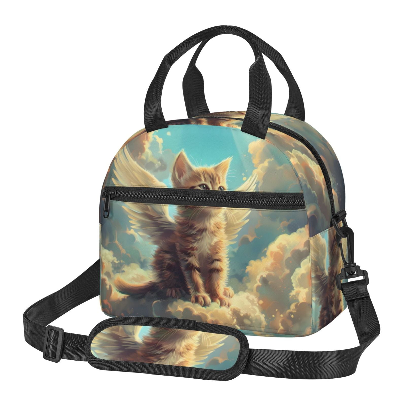 Lukts Sunshine Cloud Cute Cat for Insulated Lunch Box, Lunch Bag Lunch ...