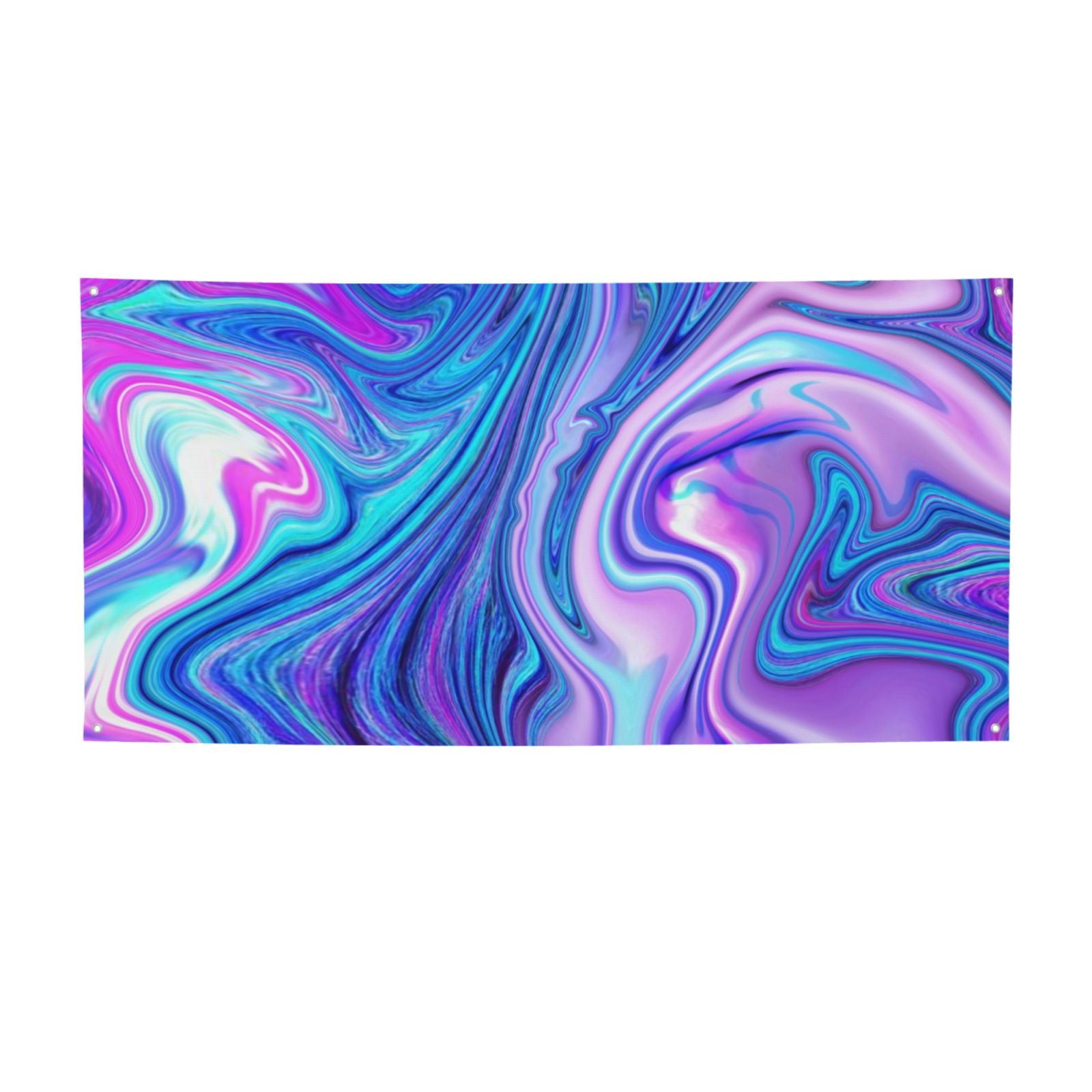Lukts Swirl Blue And Purple Print Banners and Signs for Outdoor ...