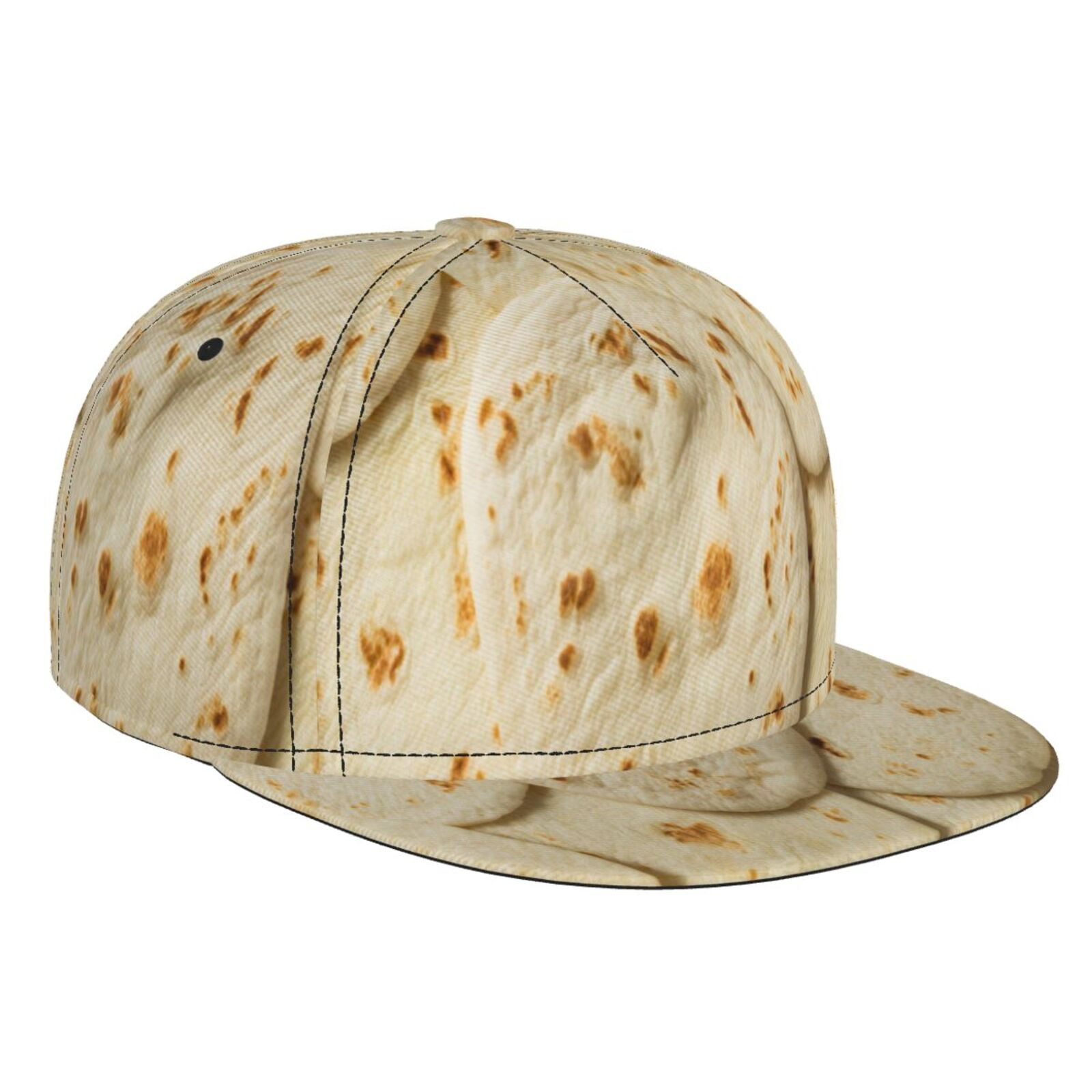 Lukts Taco Tortillas for Flat Brim Baseball Cap, Sun Protection, UV ...