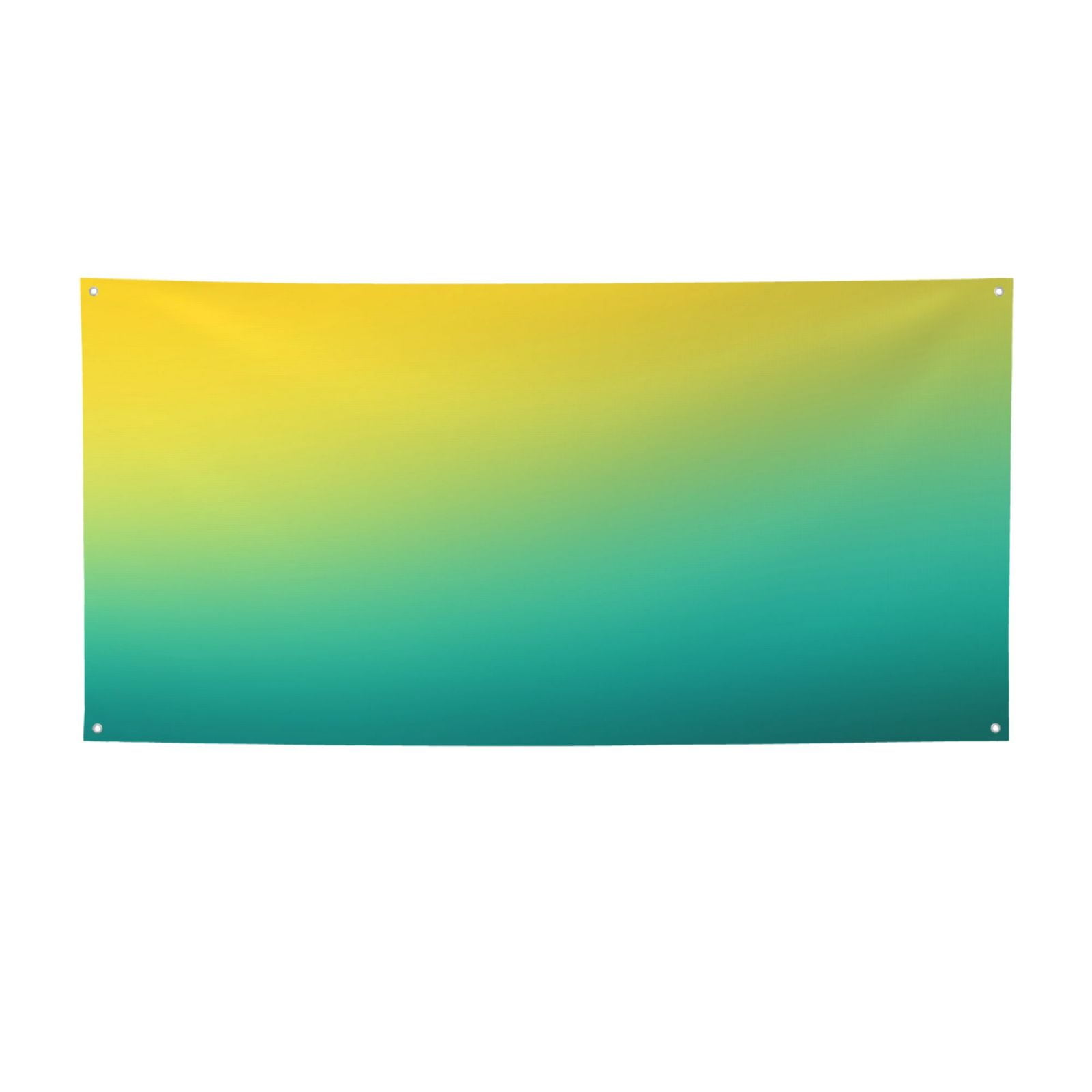 Lukts Teal To Yellow Gradient Print Banners and Signs for Outdoor ...