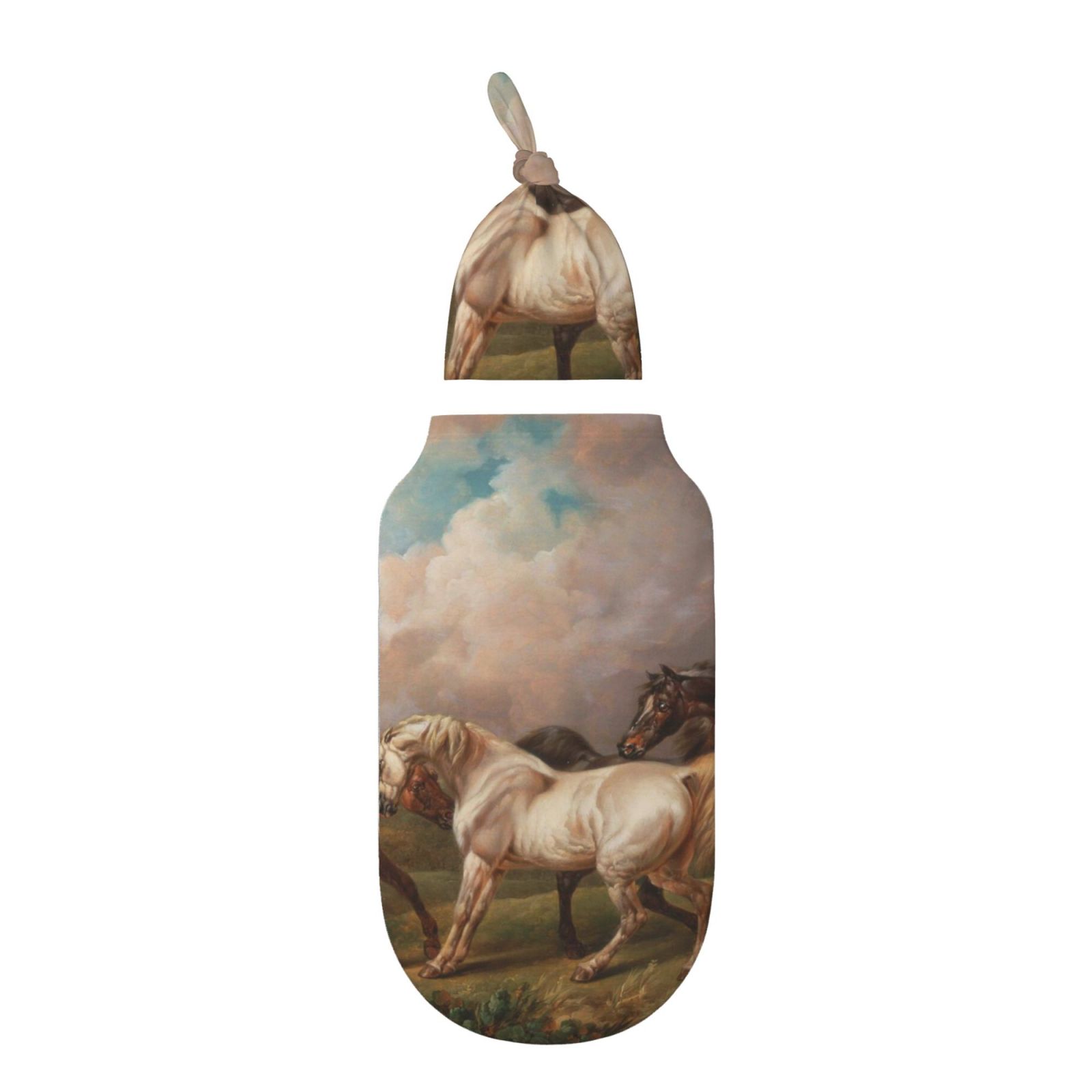Lukts Three Horses Oil Painting Cap Hat for Men/Women,Unstructured ...