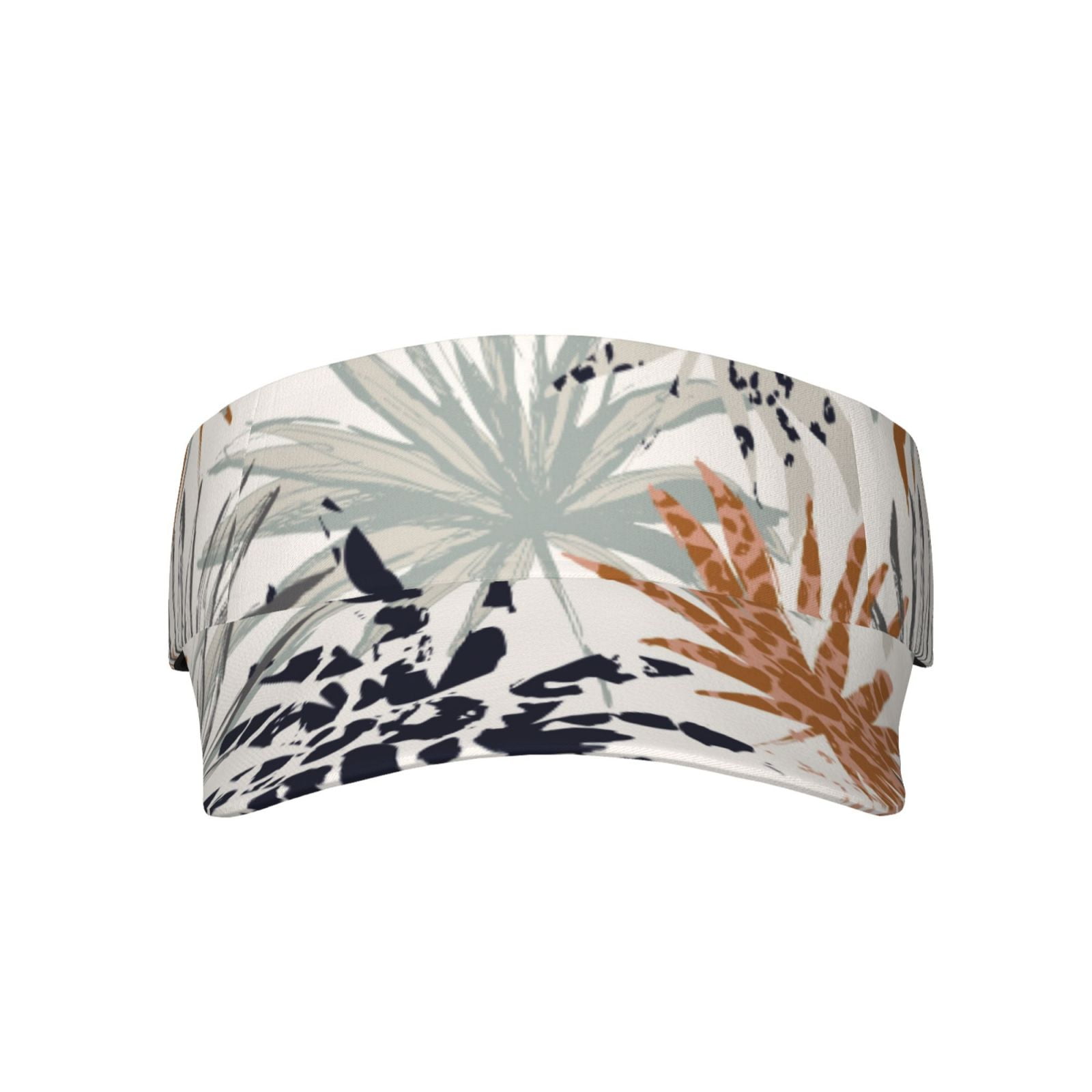 Lukts Tropical Leaves Sun Sports Visor Adjustable Cap For Men Women ...