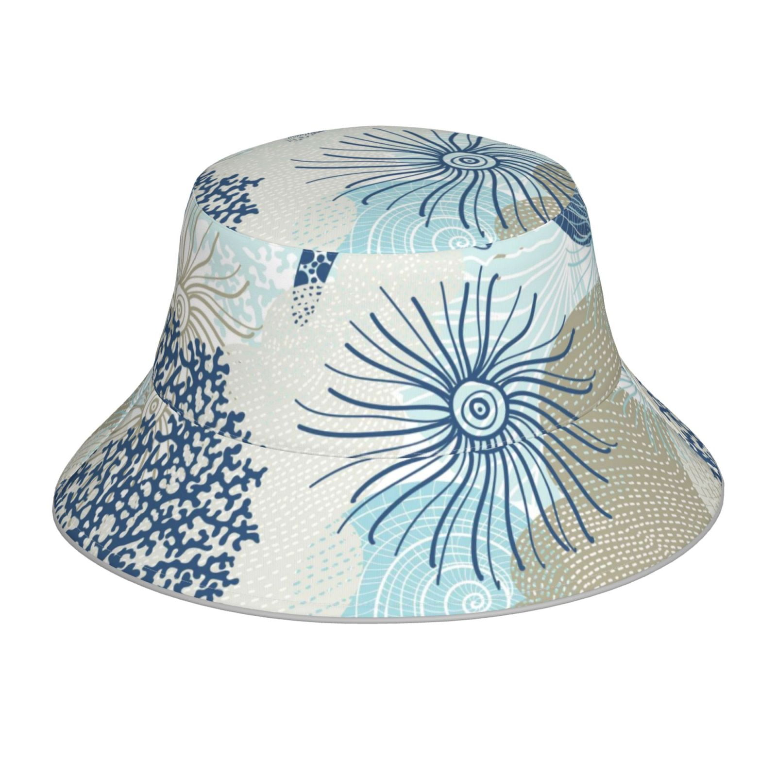 Lukts Unisex Algae Corals And Seashells Print Double-Side-Wear ...