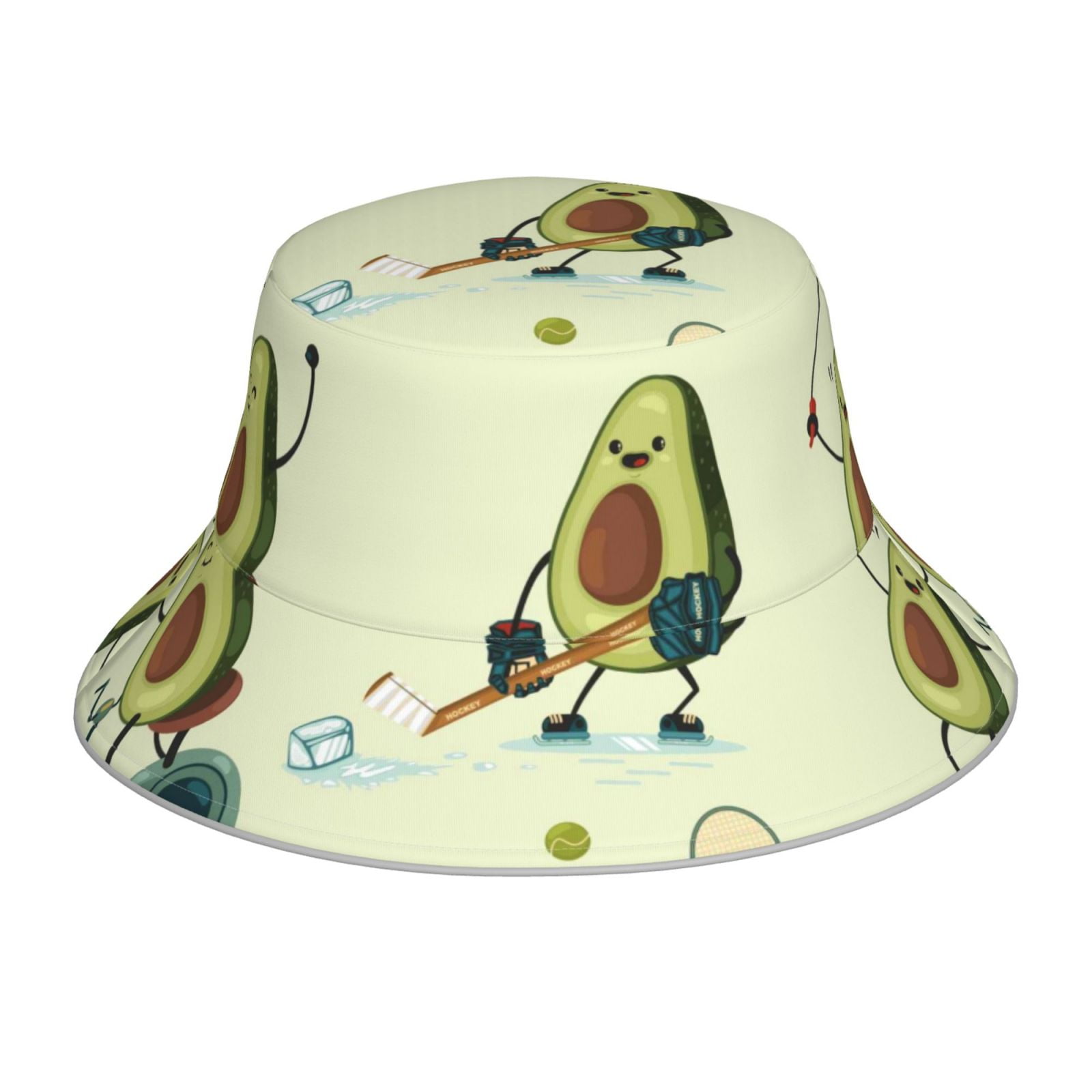 Lukts Unisex Avocado For Exercise Print Double-Side-Wear Reversible ...