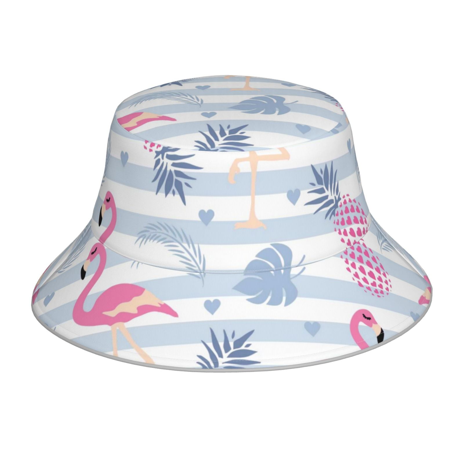 Lukts Unisex Flamingo And Pineapple Print Double-Side-Wear Reversible ...