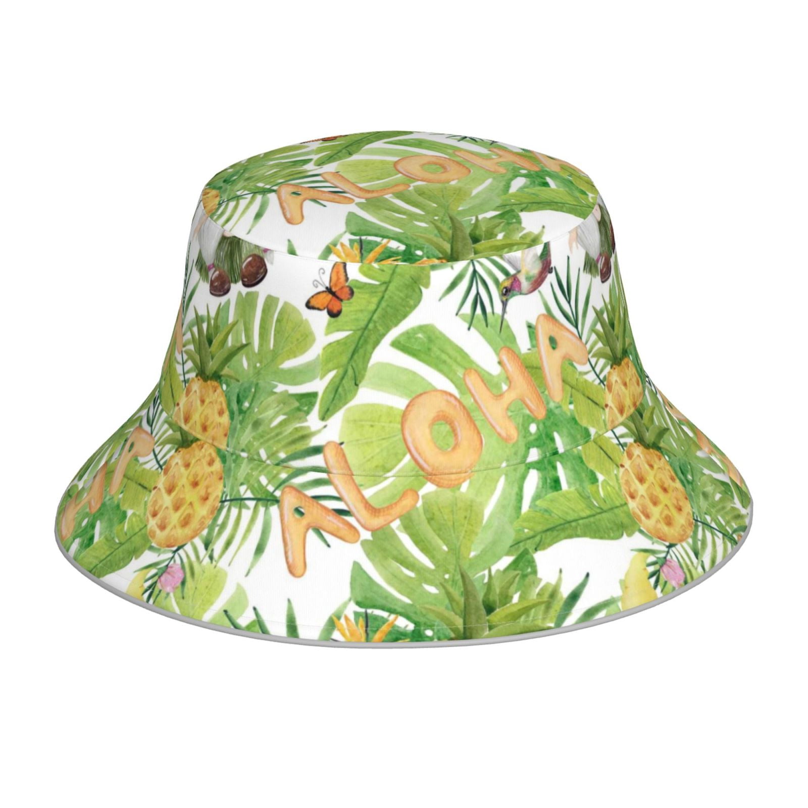 Lukts Unisex Gnome And Pineapple Print Double-Side-Wear Reversible ...